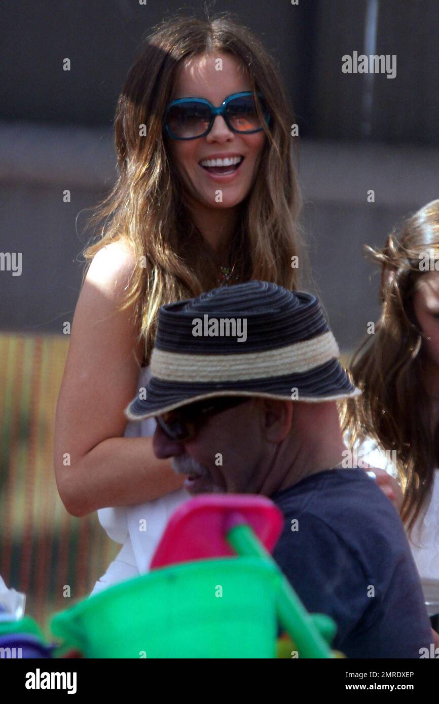 Kate Beckinsale at Joel Silver's Memorial Day Beach Party. Malibu, CA ...