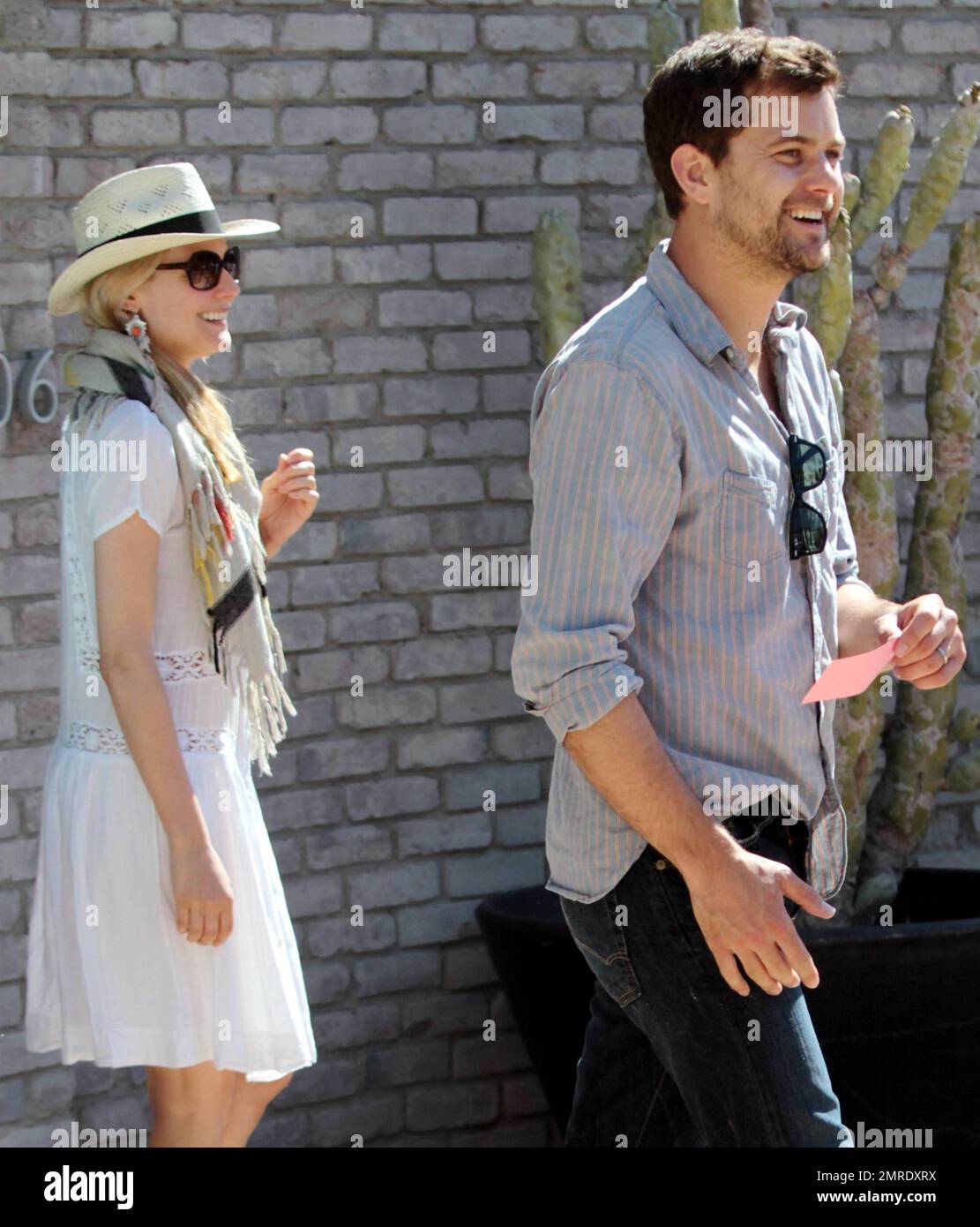 Diane Kruger and Joshua Jackson leaves Joel Silver's Memorial Day party ...