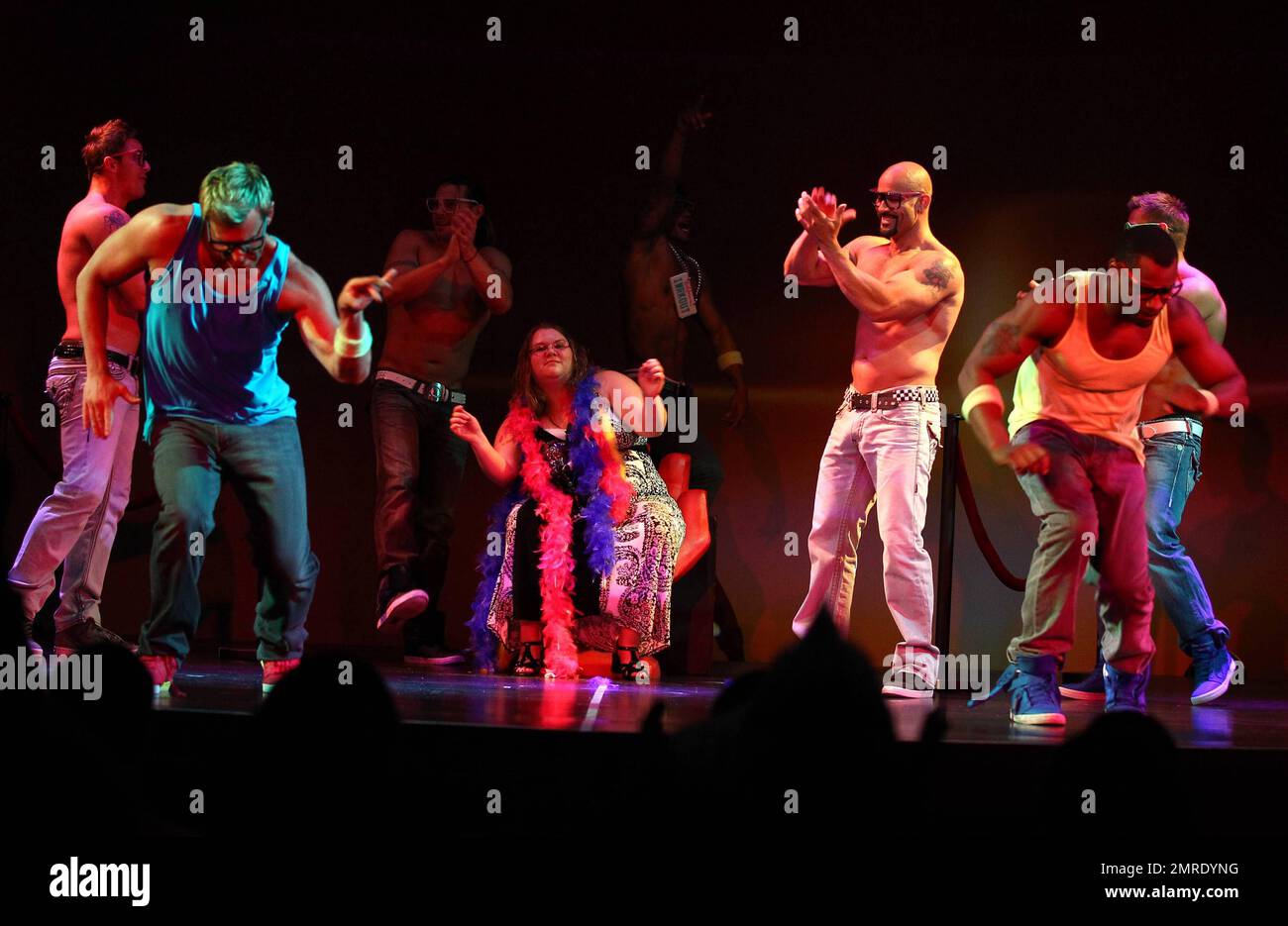 Chippendales introduces its newest guest host Joey Lawrence at the ... Chippendales introduces its newest guest host Joey Lawrence at the ...