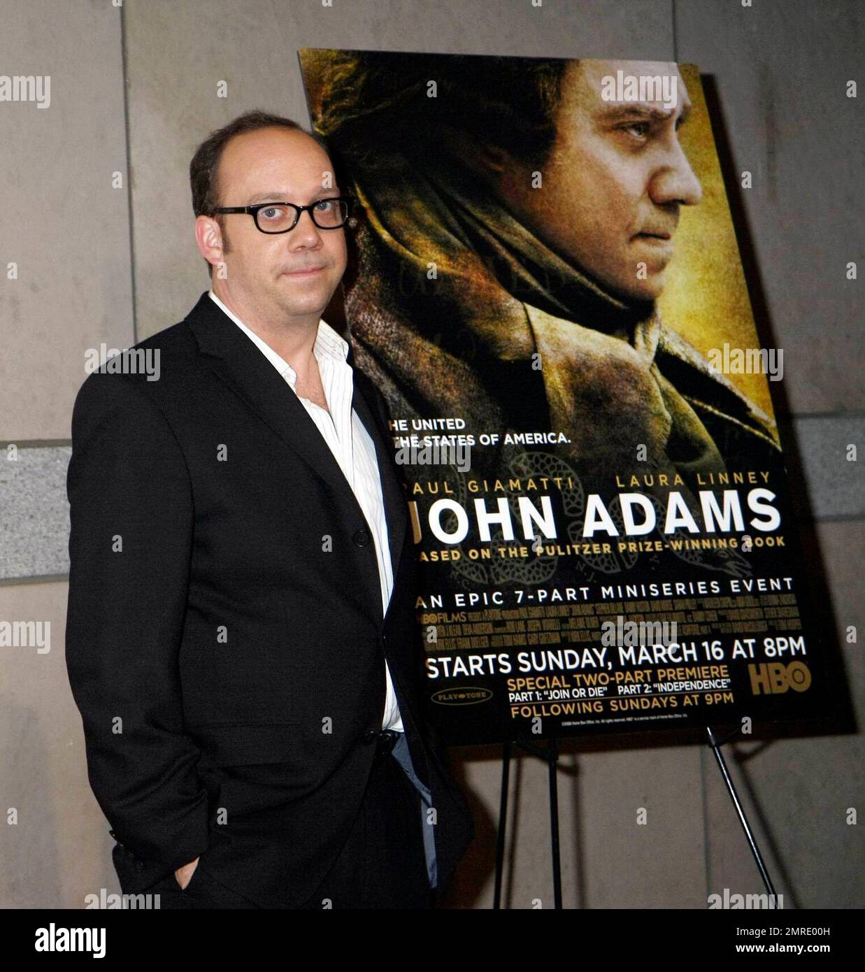 Actor Paul Giamatti attends the "John Adams" Philadelphia Premiere at ...
