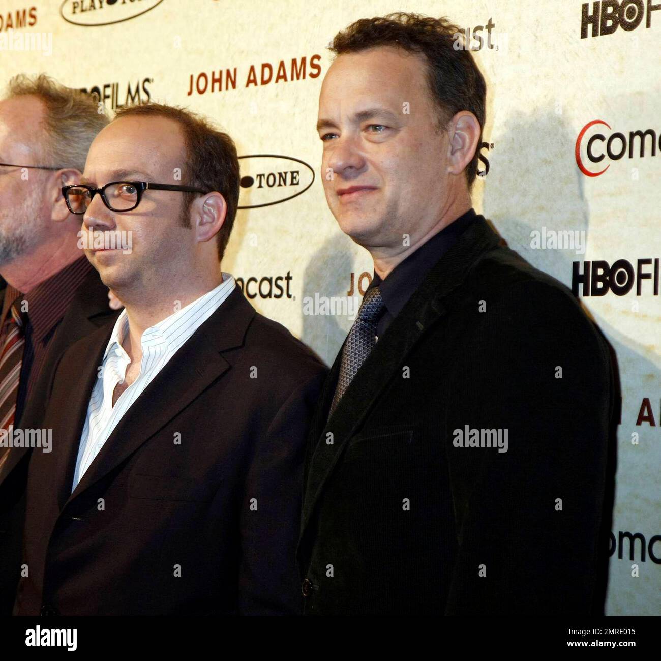 Actor Paul Giamatti and Tom Hanks attended the "John Adams ...