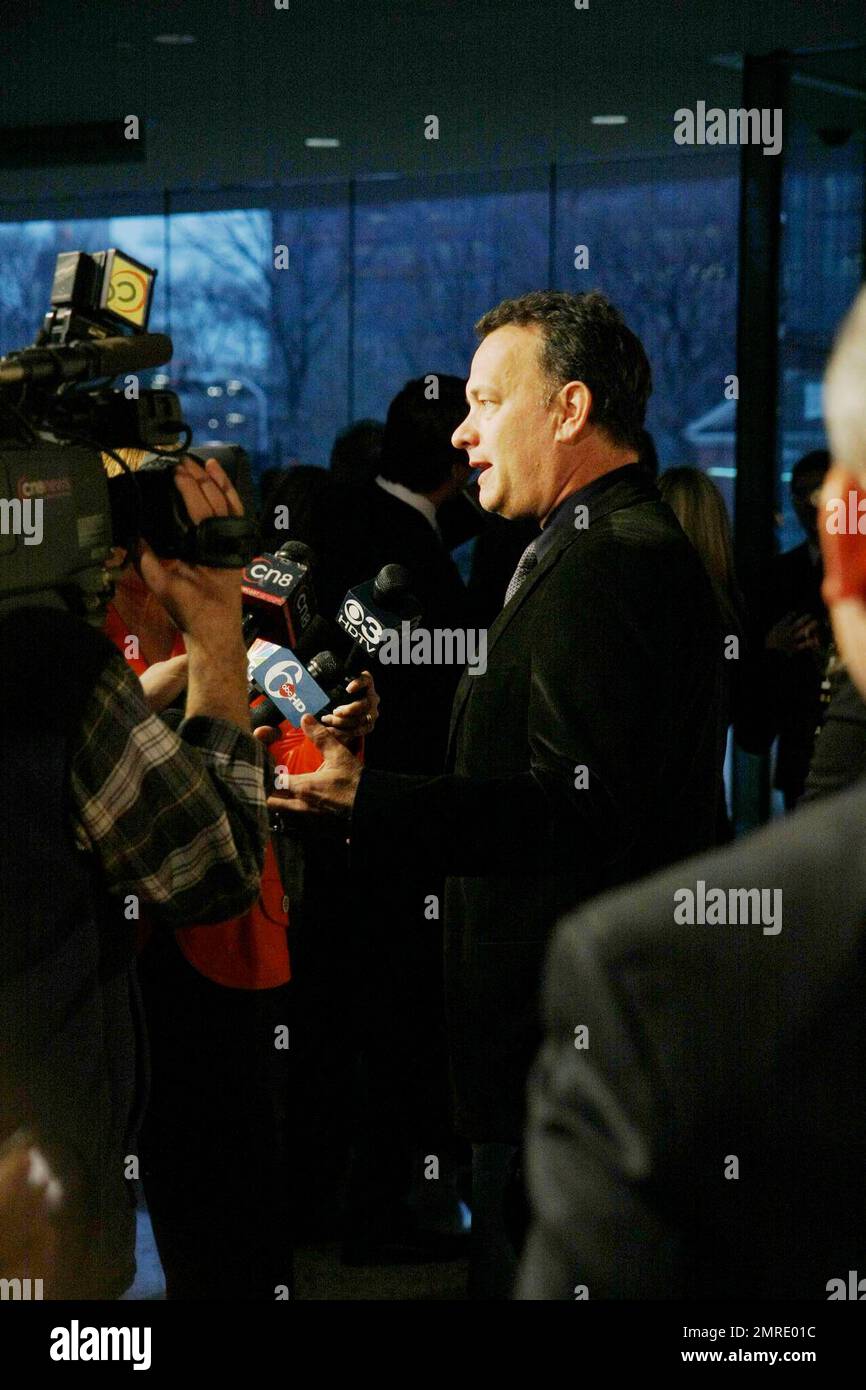 Actor Tom Hanks attends the "John Adams" Philadelphia Premiere at the ...