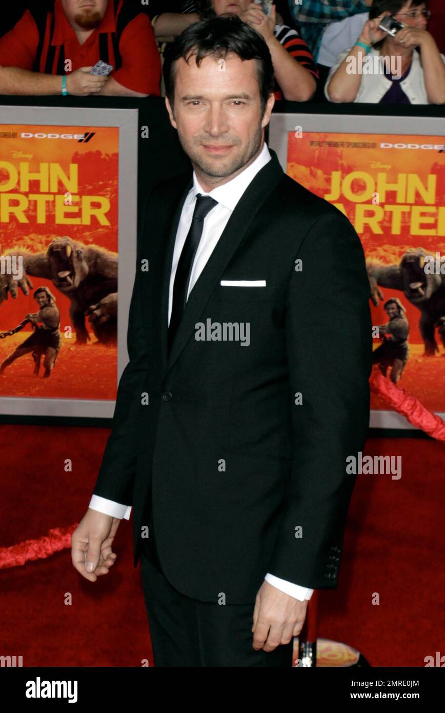 Actor James Purefoy attending the World Premiere of DisneyÕs ÒJohn ...