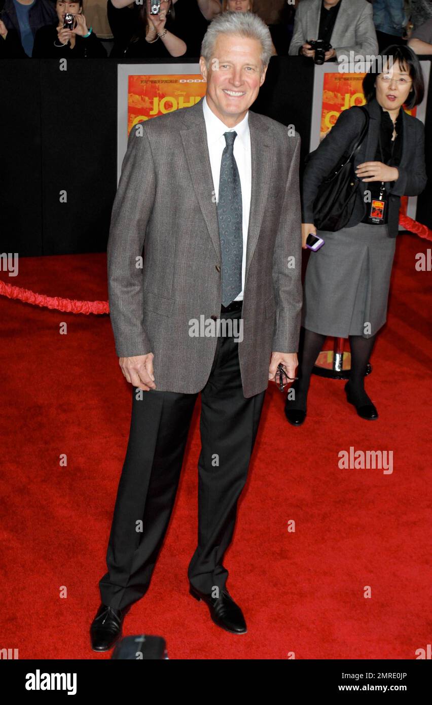 Actor Bruce Boxleitner attending the World Premiere of DisneyÕs ÒJohn ...