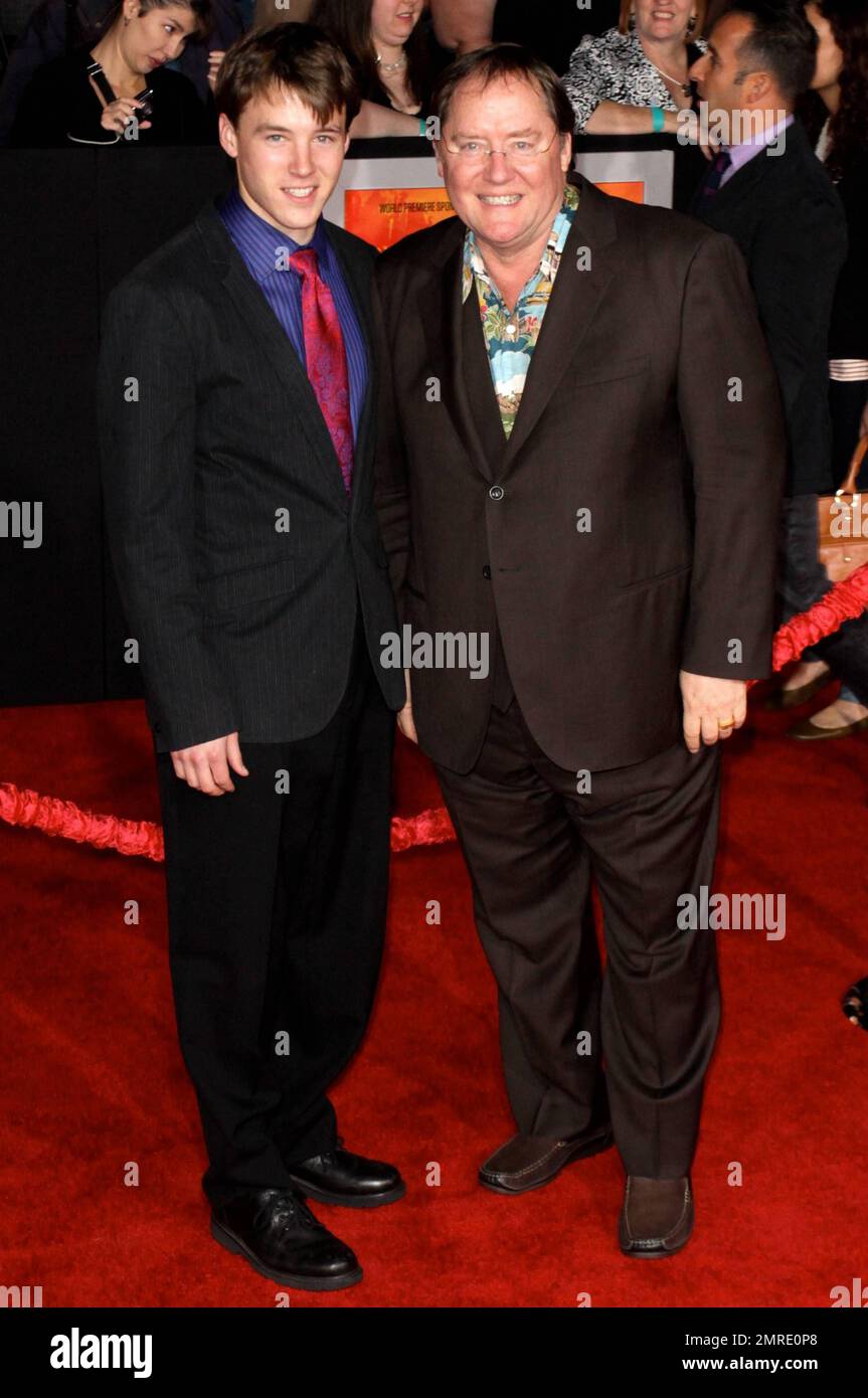 John Lasseter (R) attending the World Premiere of DisneyÕs ÒJohn ...