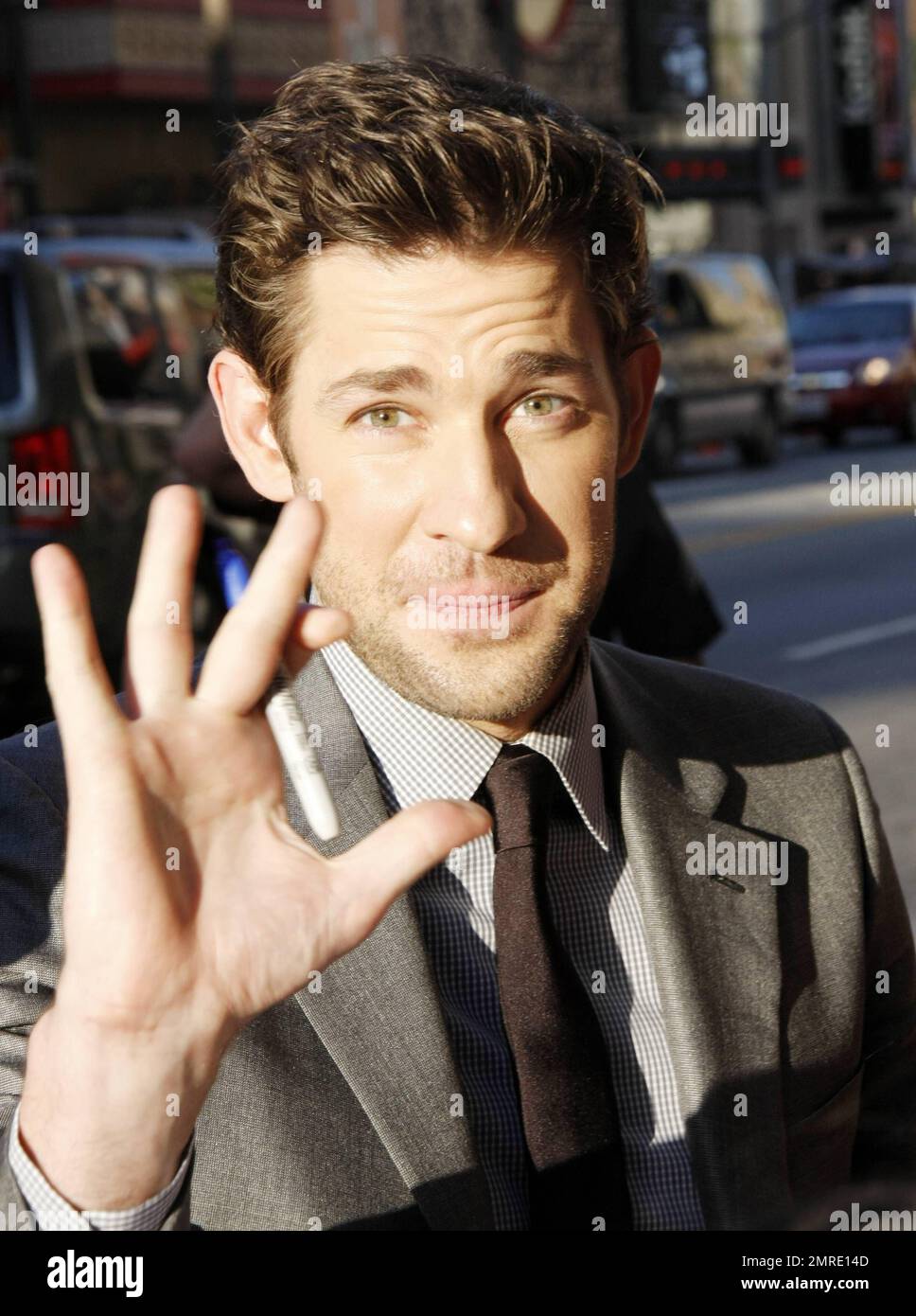 John Krasinski arrives to Grauman's Chinese Theater for the premiere of ...