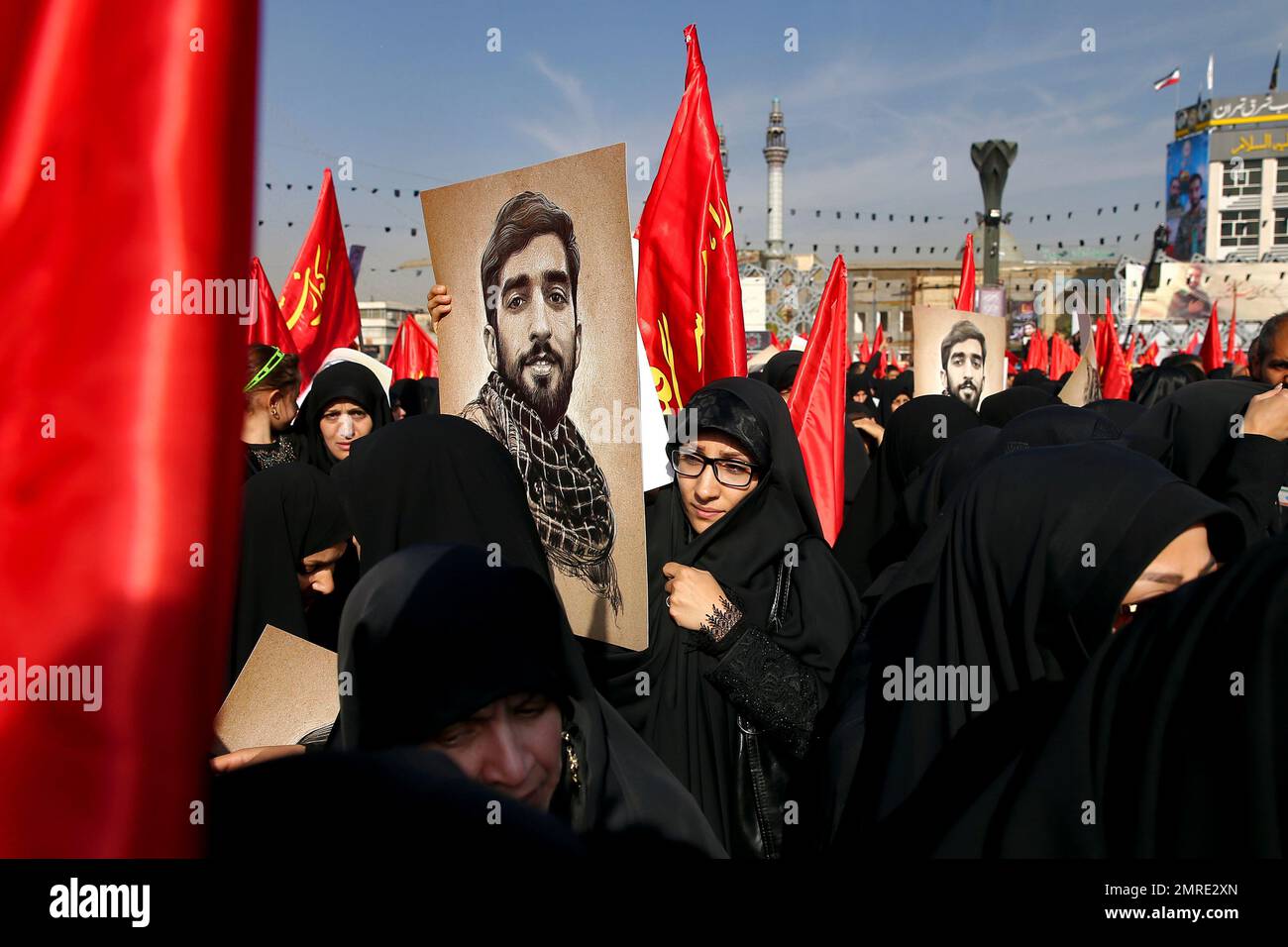 Thousands Of Iranians Attend The State Funeral Of Mohsen Hojaji A