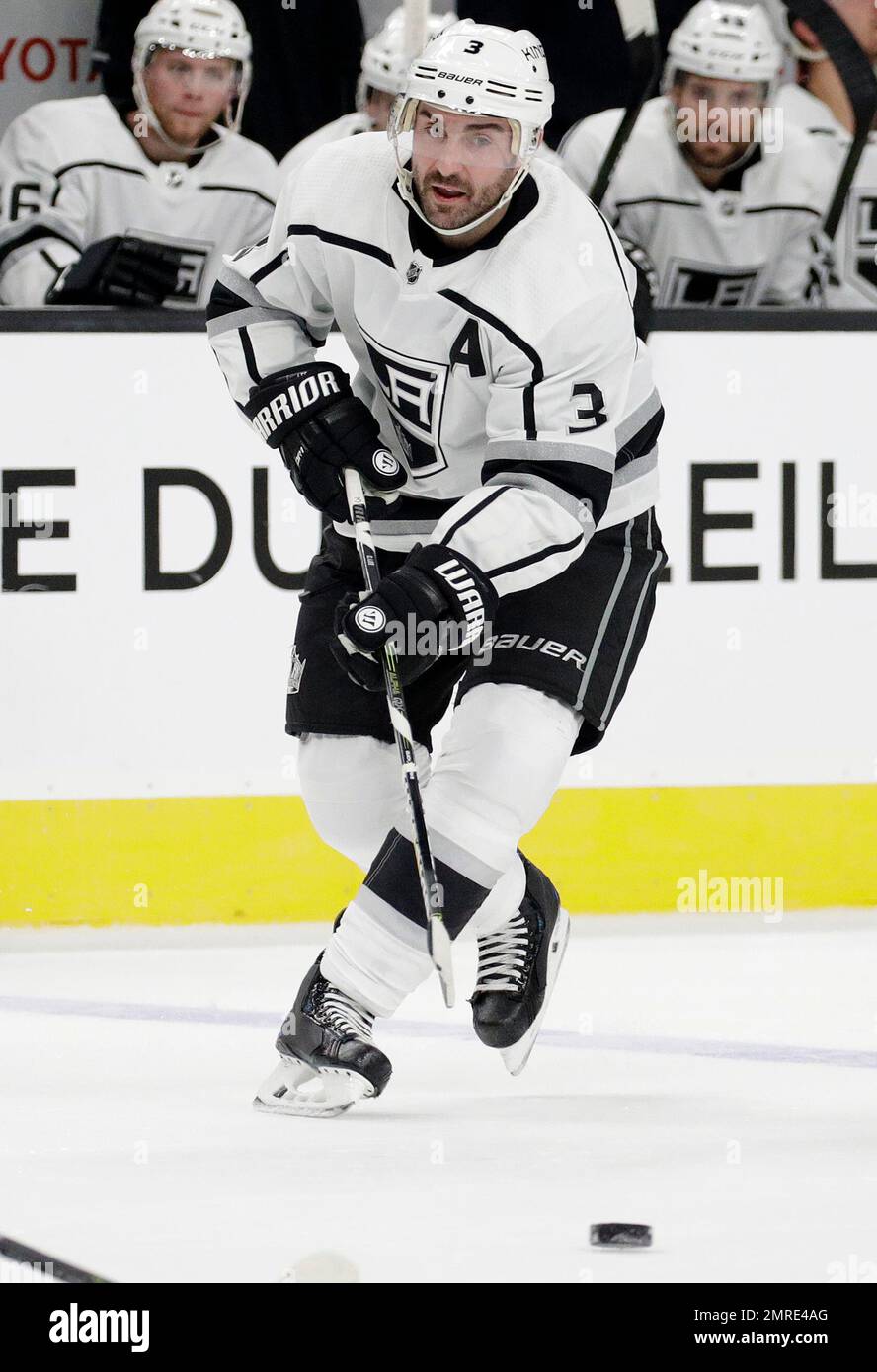 Los Angeles Kings defenseman Chris Lee skates against the Las Vegas ...