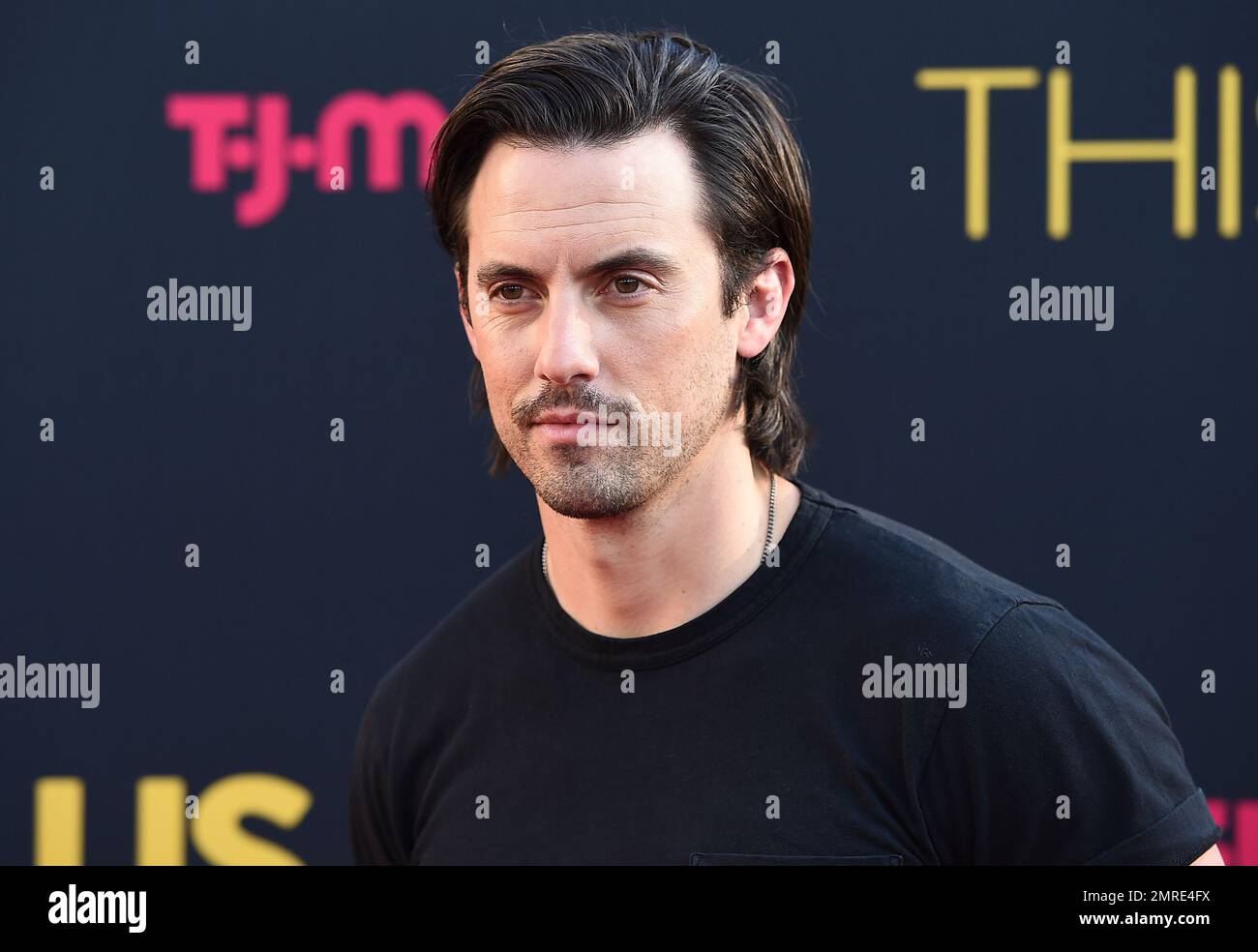 Milo Ventimiglia arrives at the Los Angeles premiere of "This Is Us ...