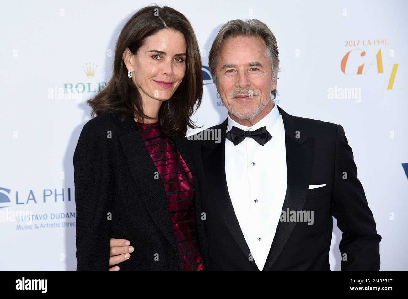 Kelley Phleger, left, and Don Johnson attend the Los Angeles ...