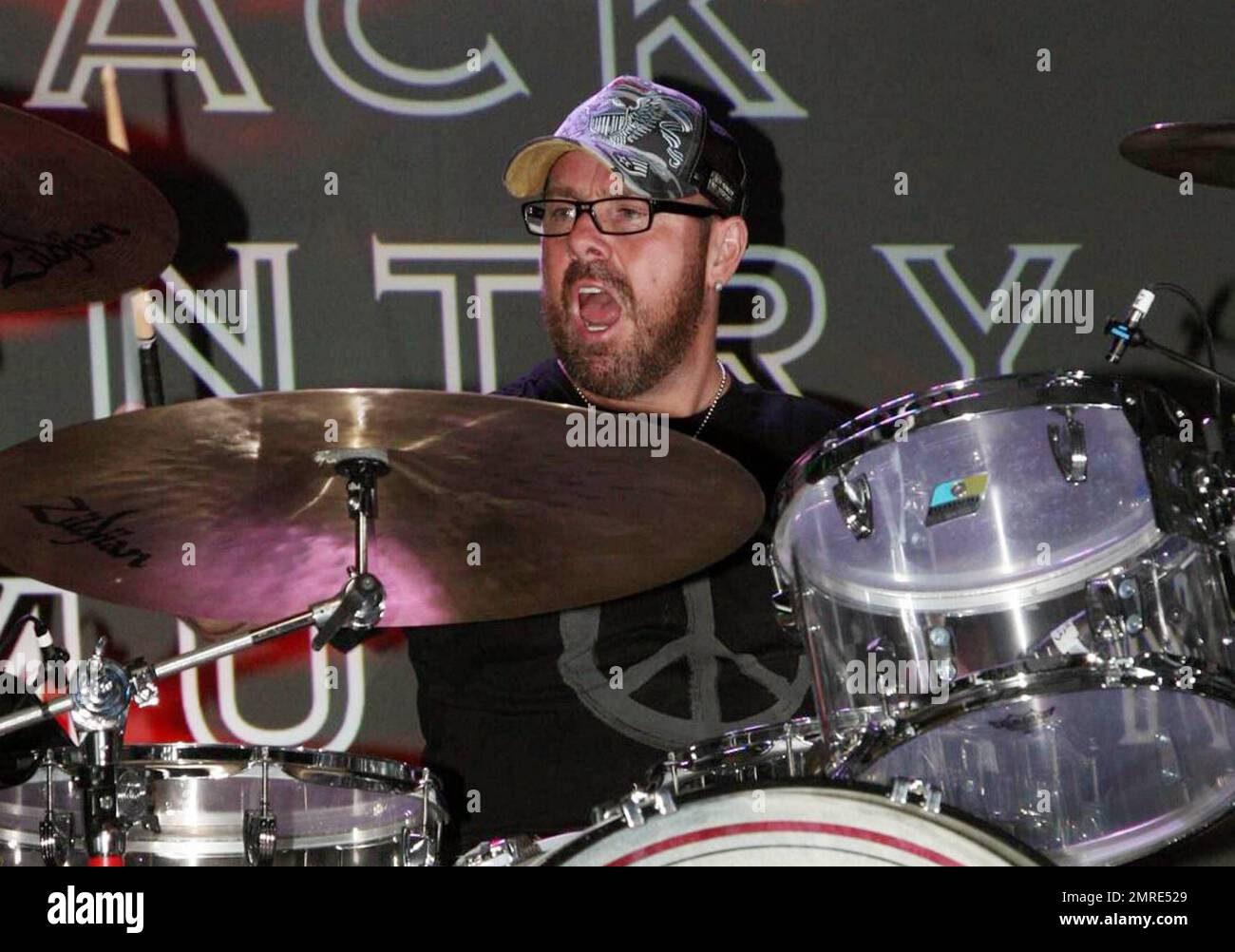 John bonham drums hi-res stock photography and images - Alamy