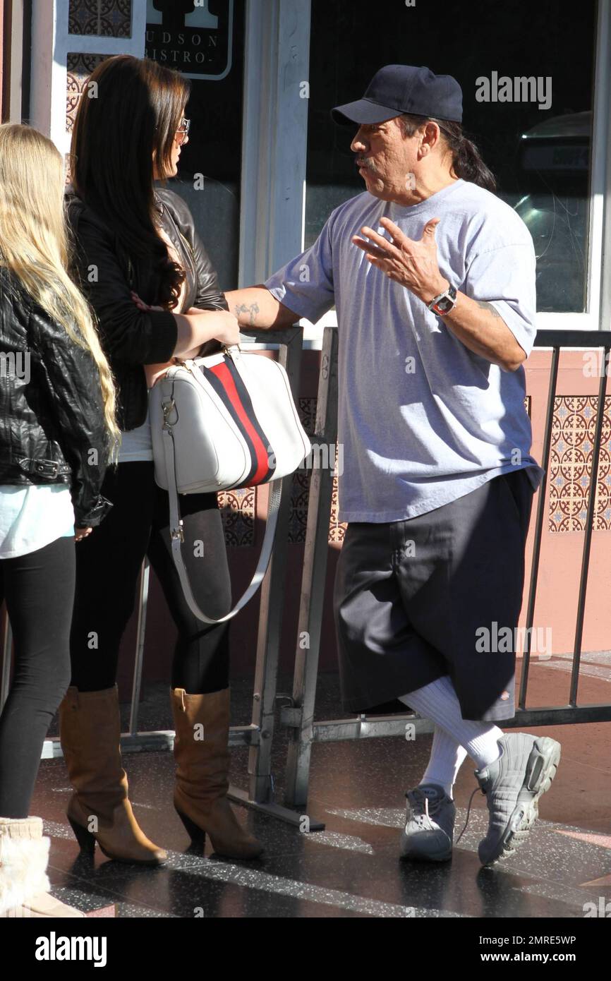 Danny Trejo at the John Wells star cermony on the Hollywood Walk Of ...