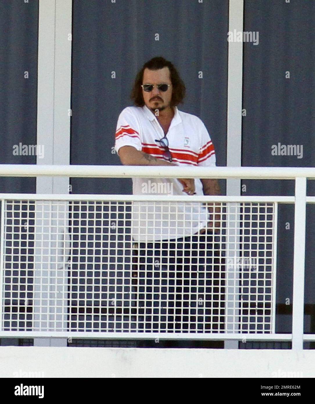 EXCLUSIVE!! Actor Johnny Depp takes time out of his busy promotional ...