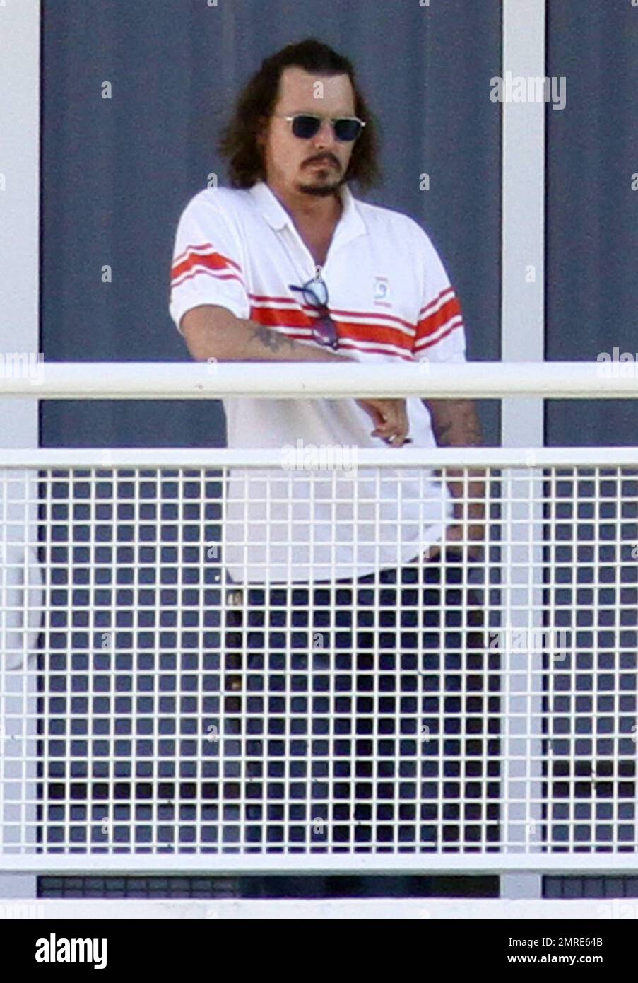 EXCLUSIVE!! Actor Johnny Depp takes time out of his busy promotional ...