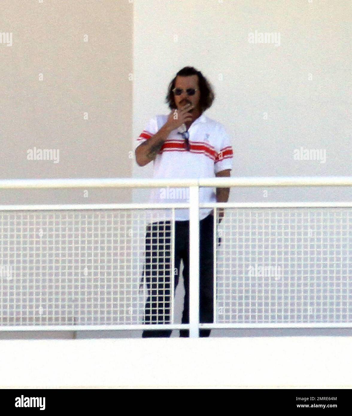 EXCLUSIVE!! Actor Johnny Depp takes time out of his busy promotional ...