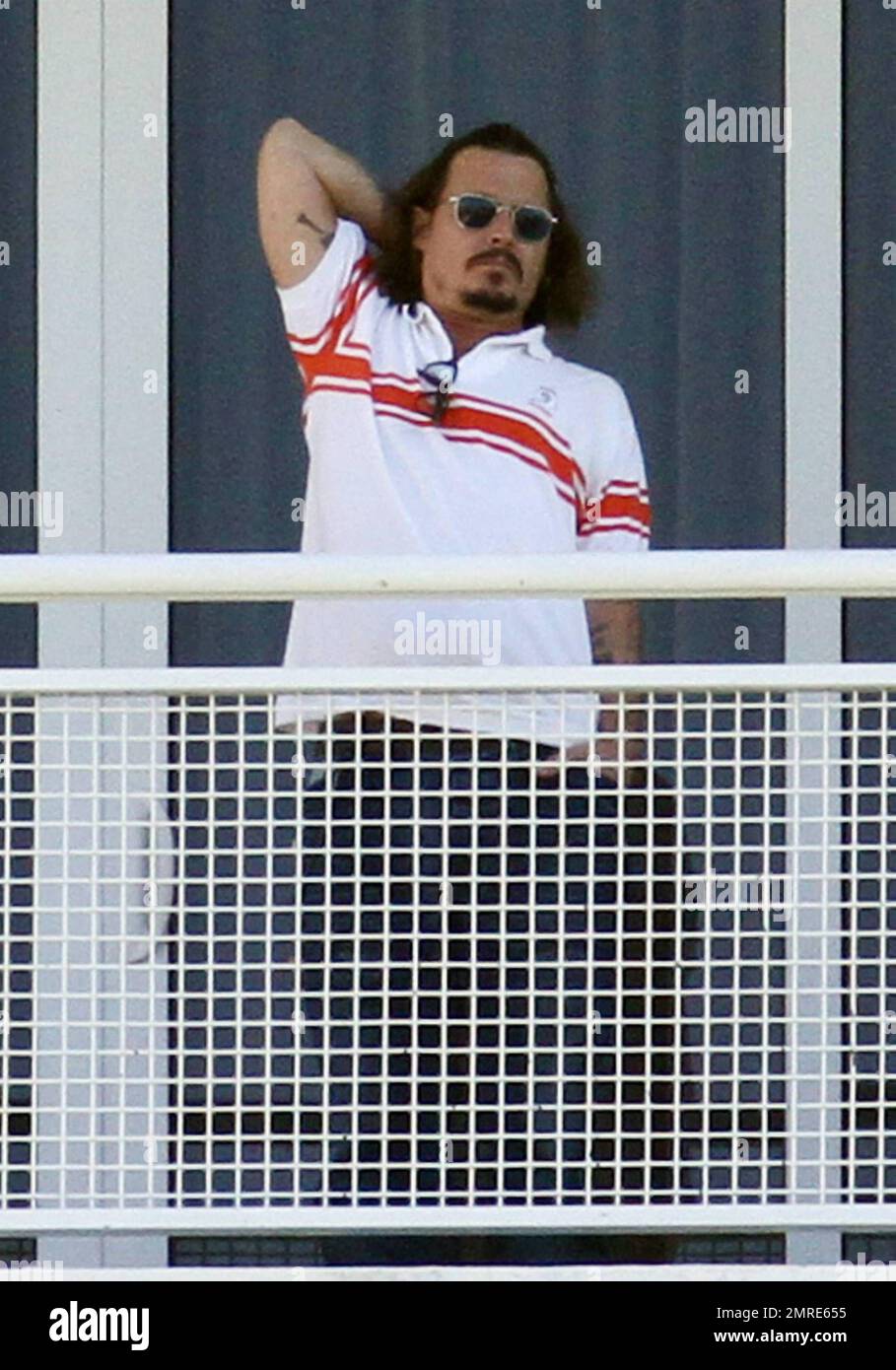 EXCLUSIVE!! Actor Johnny Depp takes time out of his busy promotional ...