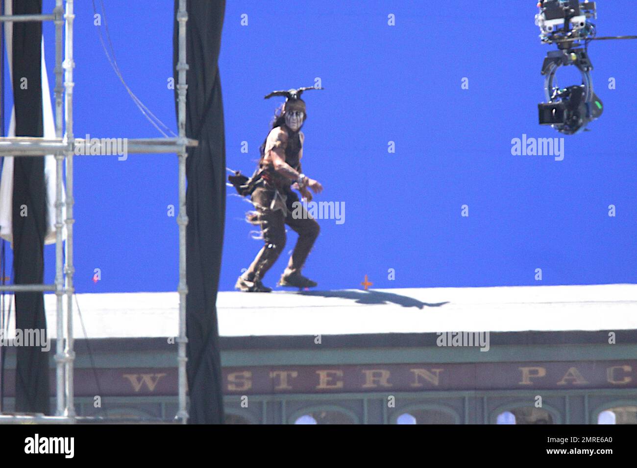 Lone ranger tonto hi-res stock photography and images - Alamy