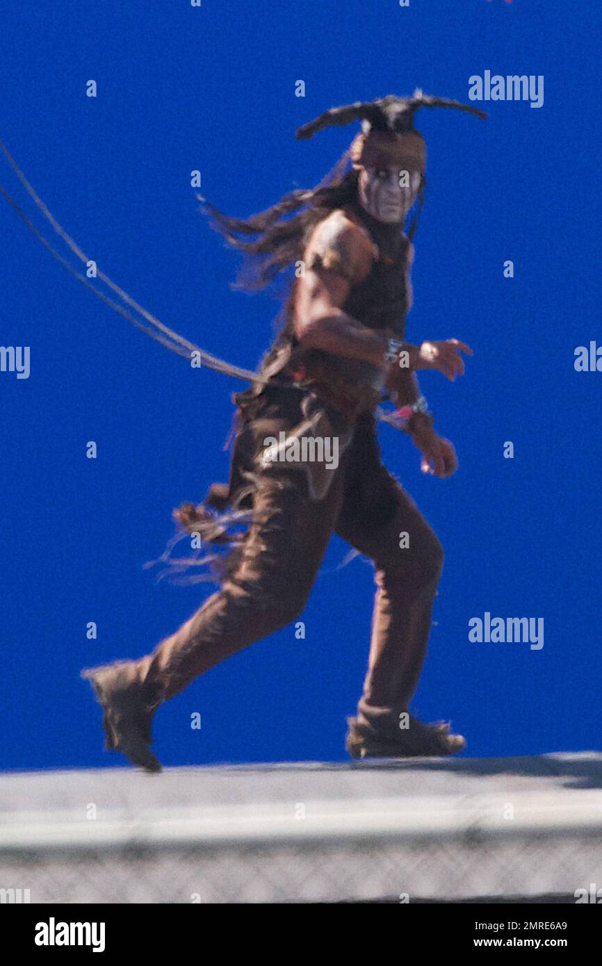 Lone ranger costume hi-res stock photography and images - Alamy