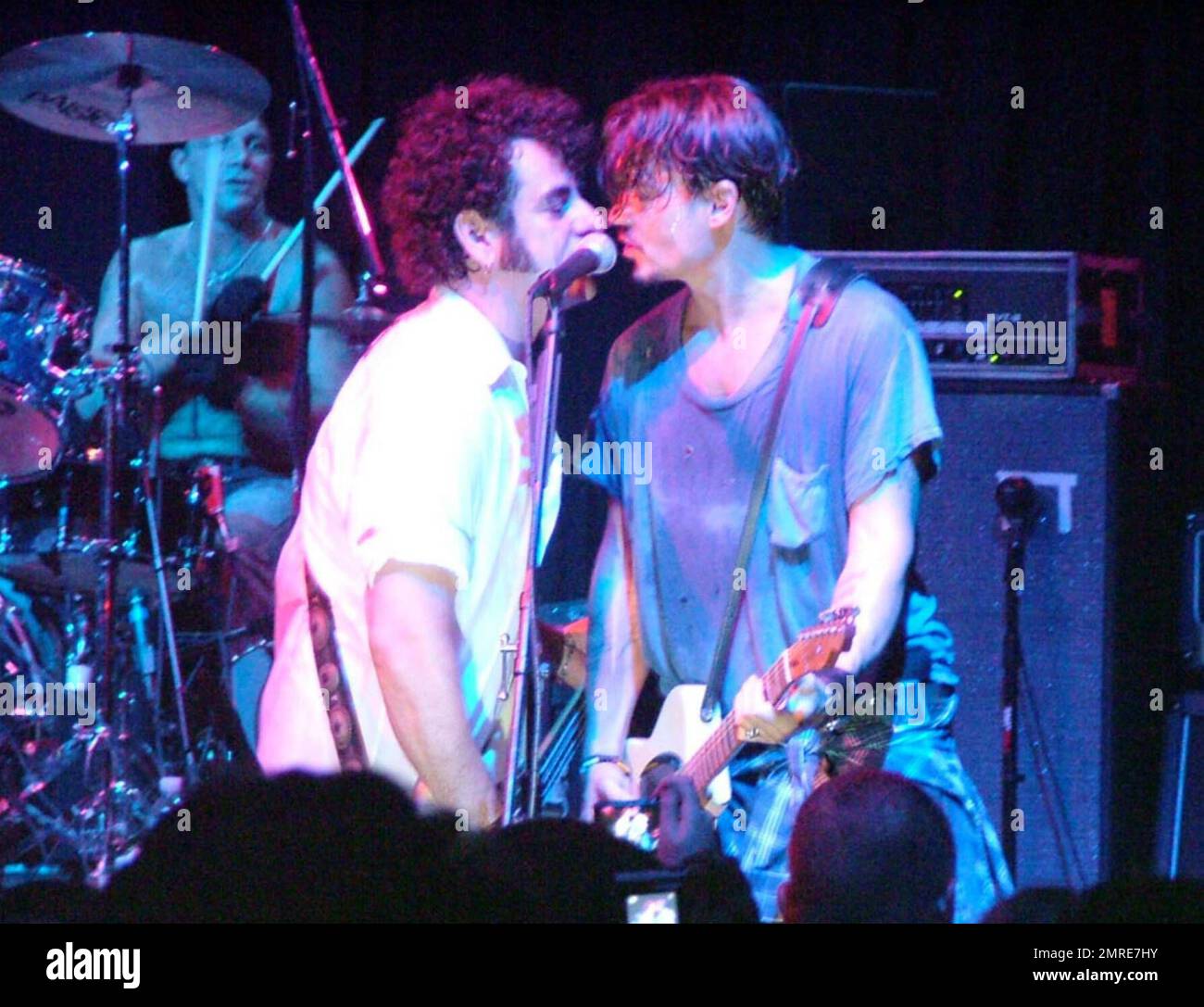 Following days of rehearsals, heart throb actor Johnny Depp joined his ...