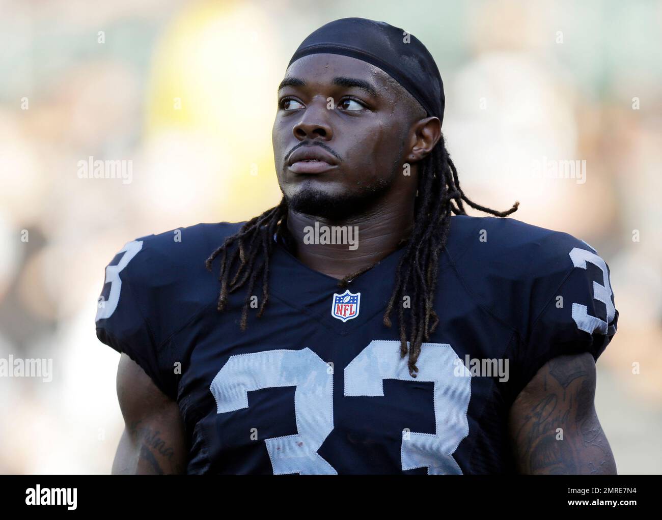 FILE - In this Aug. 14, 2015, file photo, Oakland Raiders running back ...