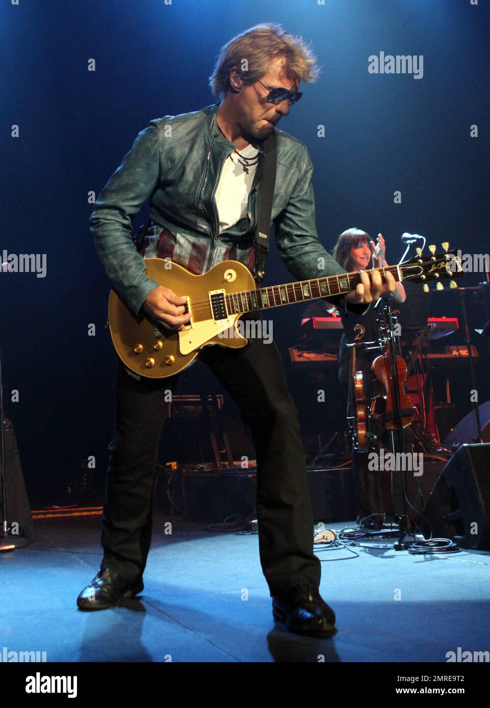 Jon Bon Jovi performs live in concert at the Hard Rock Live! in the ...