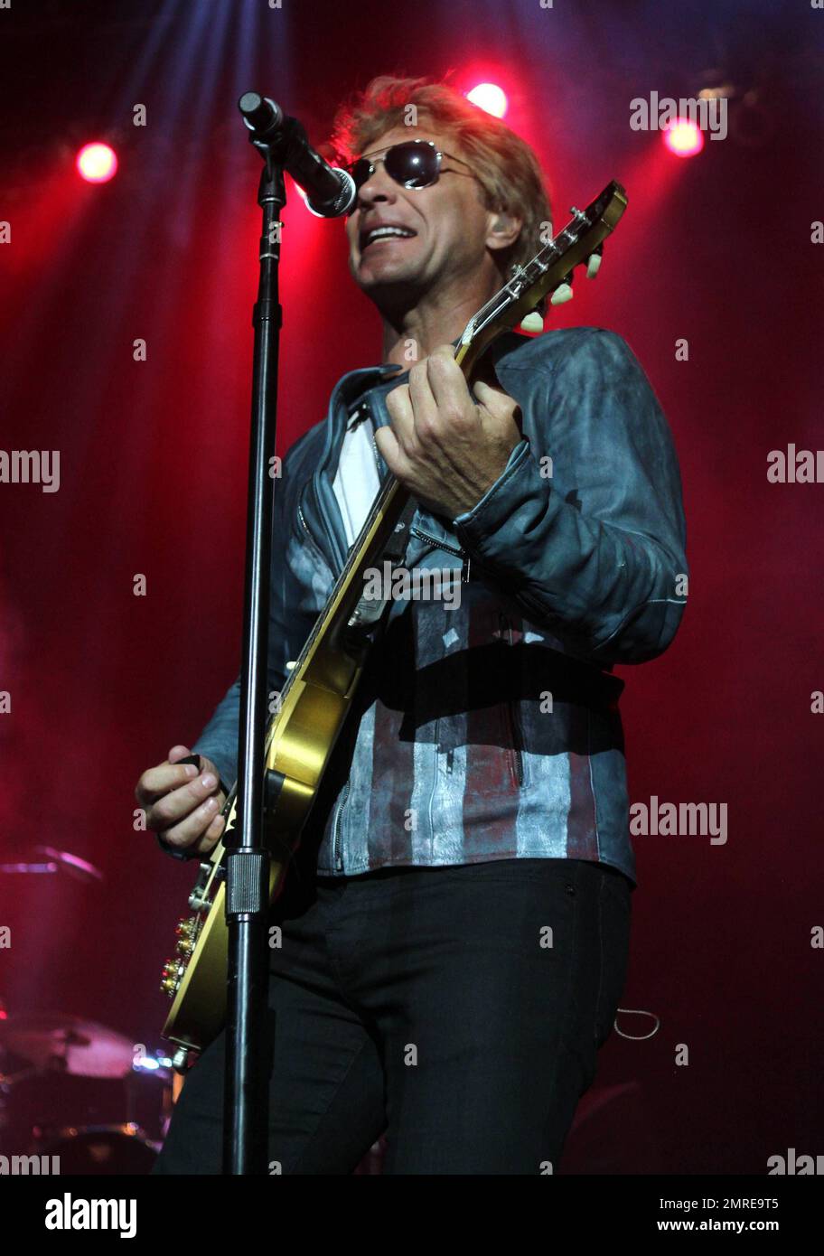 Jon Bon Jovi performs live in concert at the Hard Rock Live! in the ...