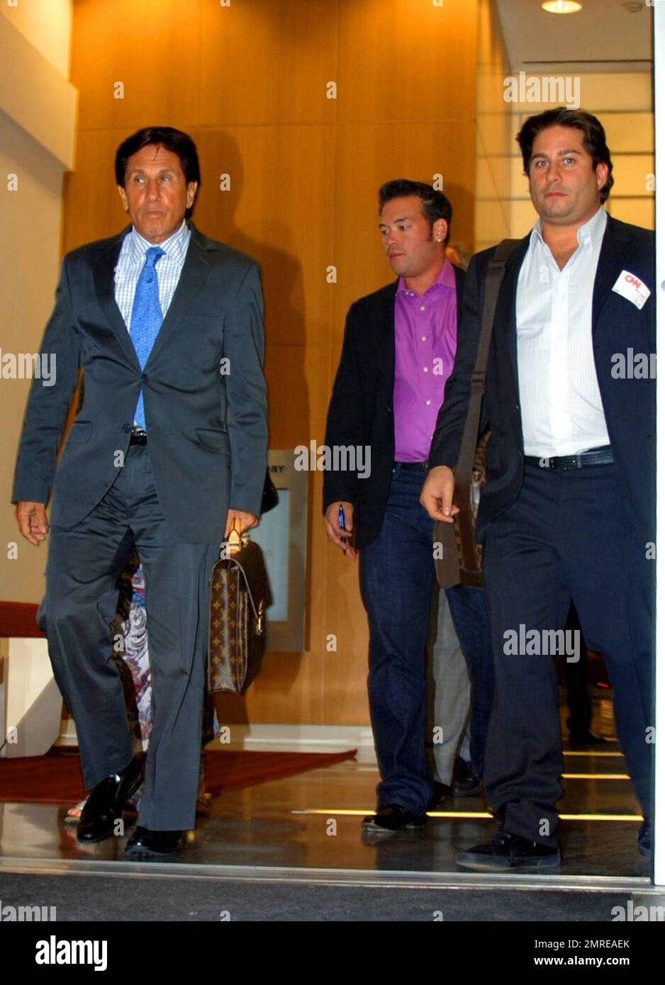 Reality star Jon Gosselin tapes an interview with Larry King at the CNN ...