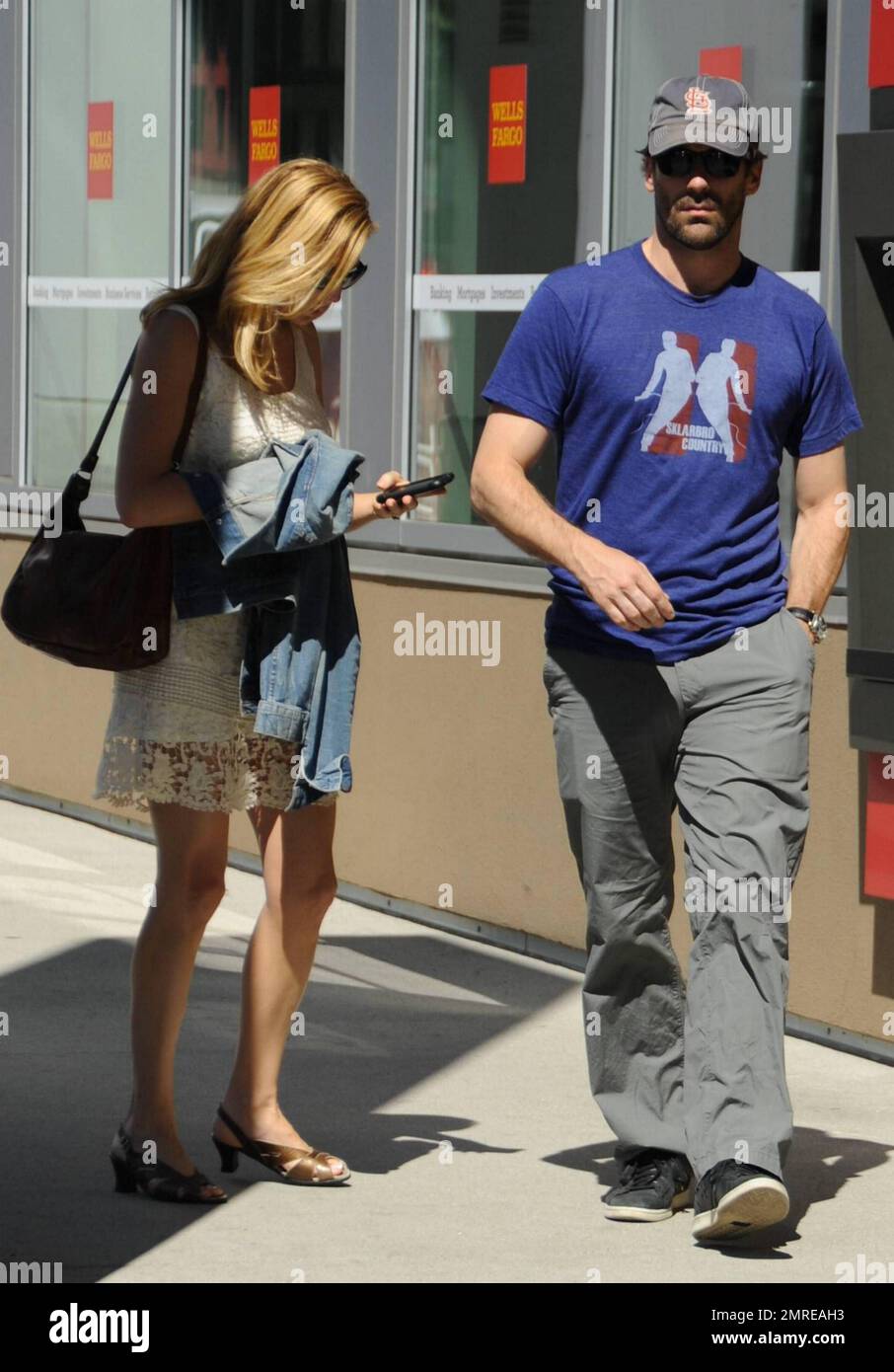 EXCLUSIVE!! "Mad Men" hunk Jon Hamm and long-time girlfriend actress ...