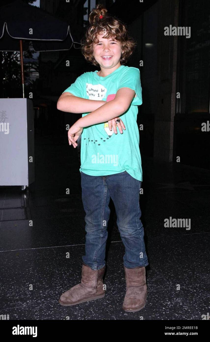 Prolific child actor Jonathan Morgan Heit poses for photos outside the ...