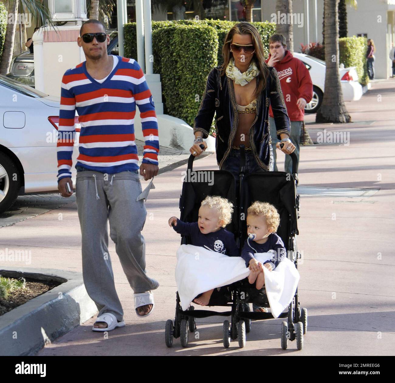 Jermaine Jones and his beauty queen wife Sarah Gerth take the couple's ...