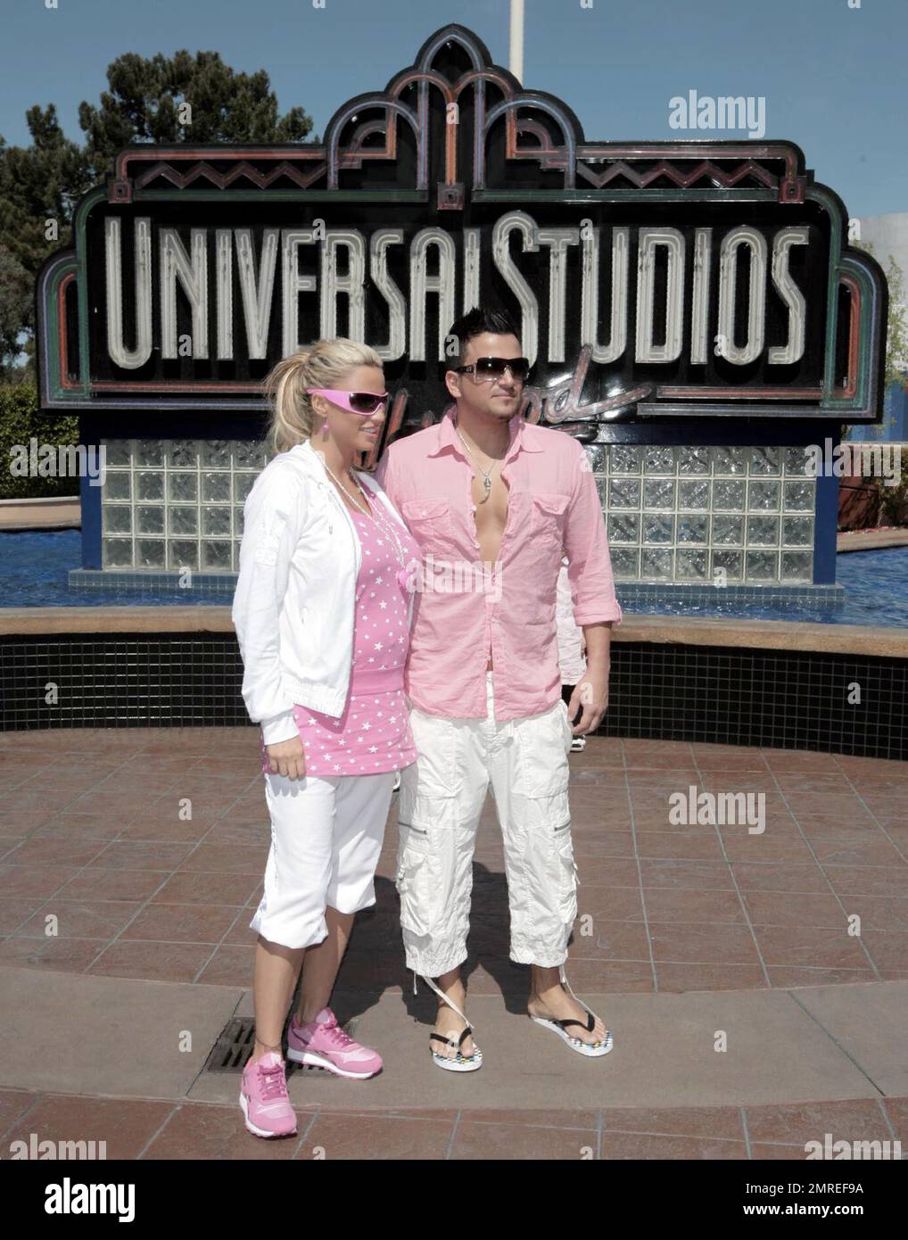 Jordan and Peter Andre spend a fun filled day at Universal Studios in ...