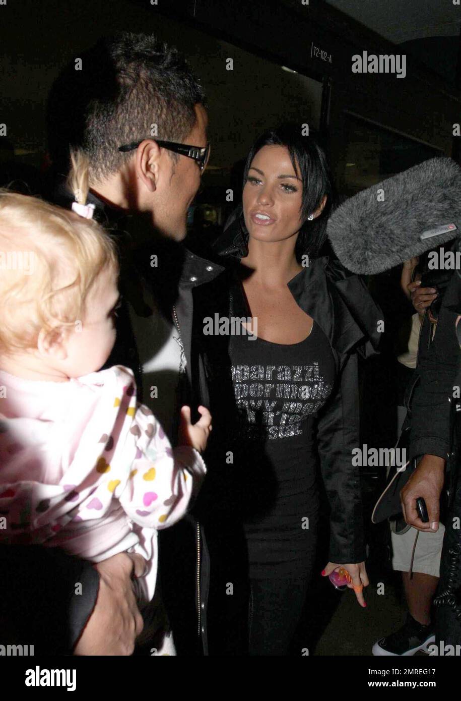 Katie Price, AKA Jordan landed stateside today along with hubby Peter ...
