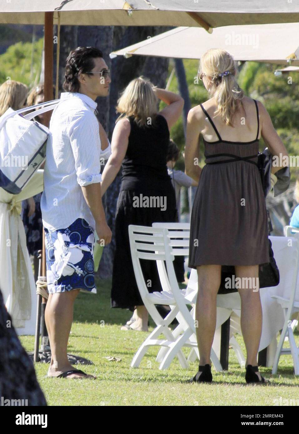 EXCLUSIVE!! Daniel Dae Kim attends a party thrown by "Lost" star Josh ...