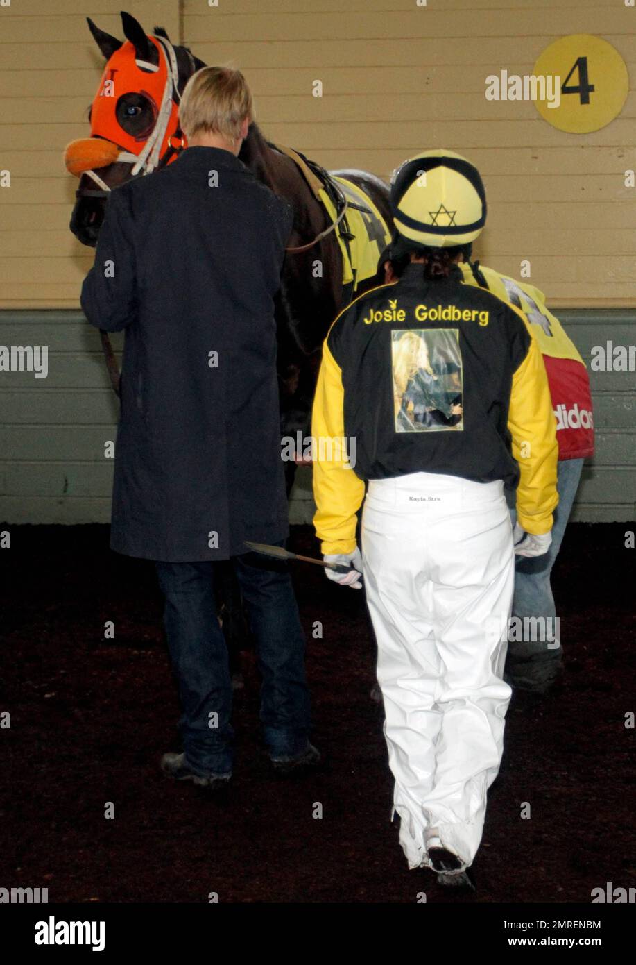 EXCLUSIVE!! Jockey Kayla Stra sponsored by Josie Goldberg and her new ...
