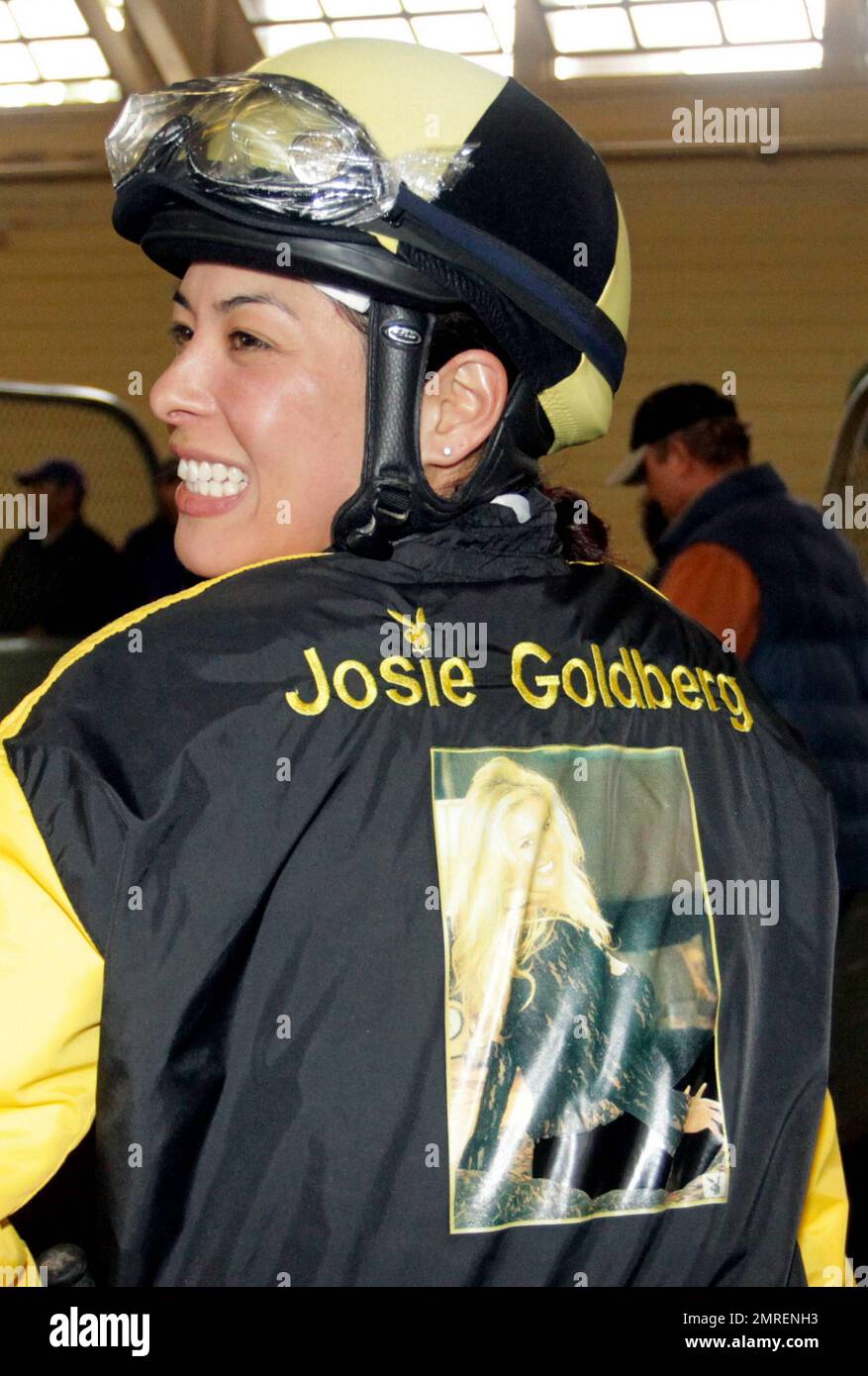 EXCLUSIVE!! Jockey Kayla Stra sponsored by Josie Goldberg and her new ...