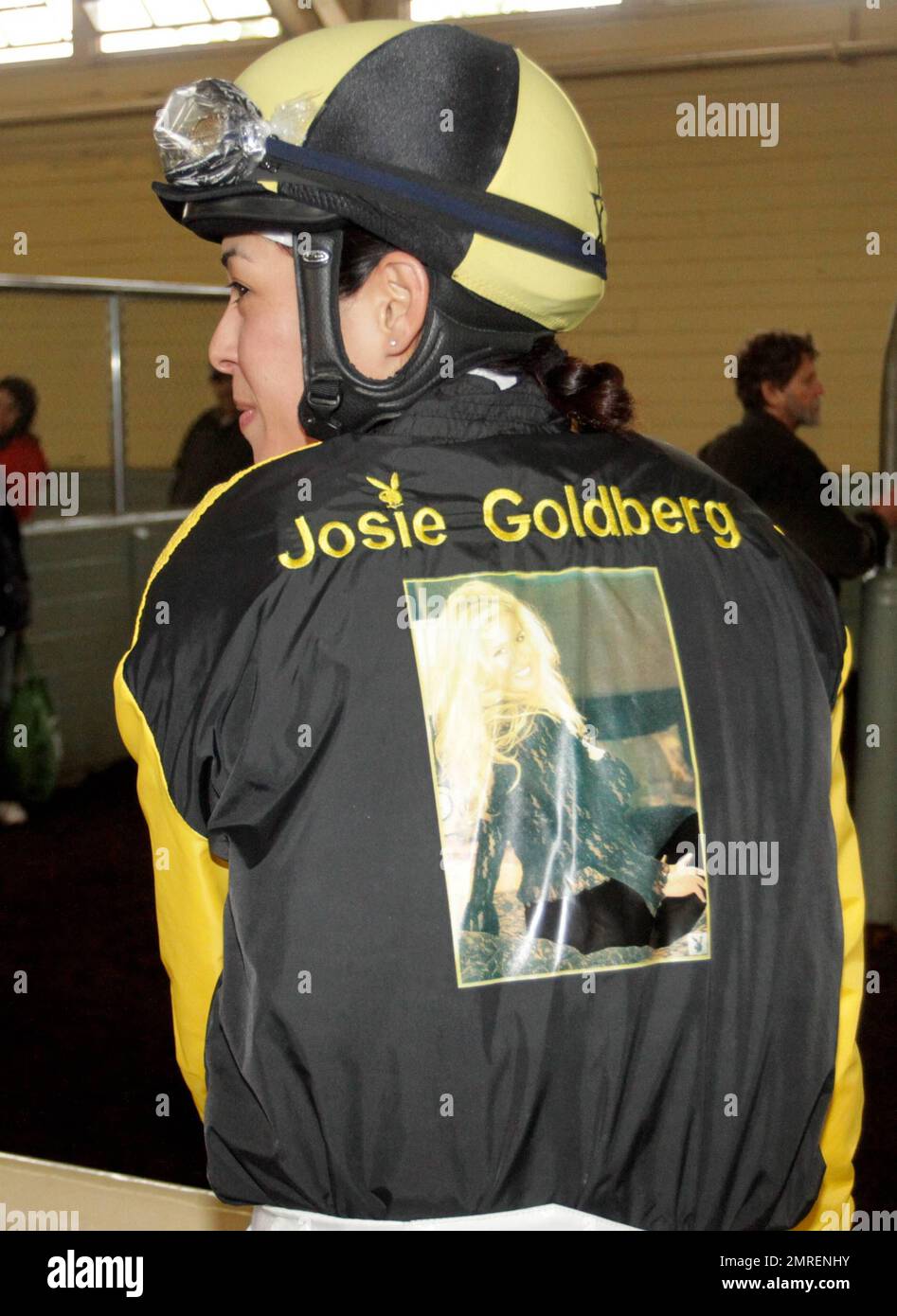 EXCLUSIVE!! Jockey Kayla Stra sponsored by Josie Goldberg and her new ...