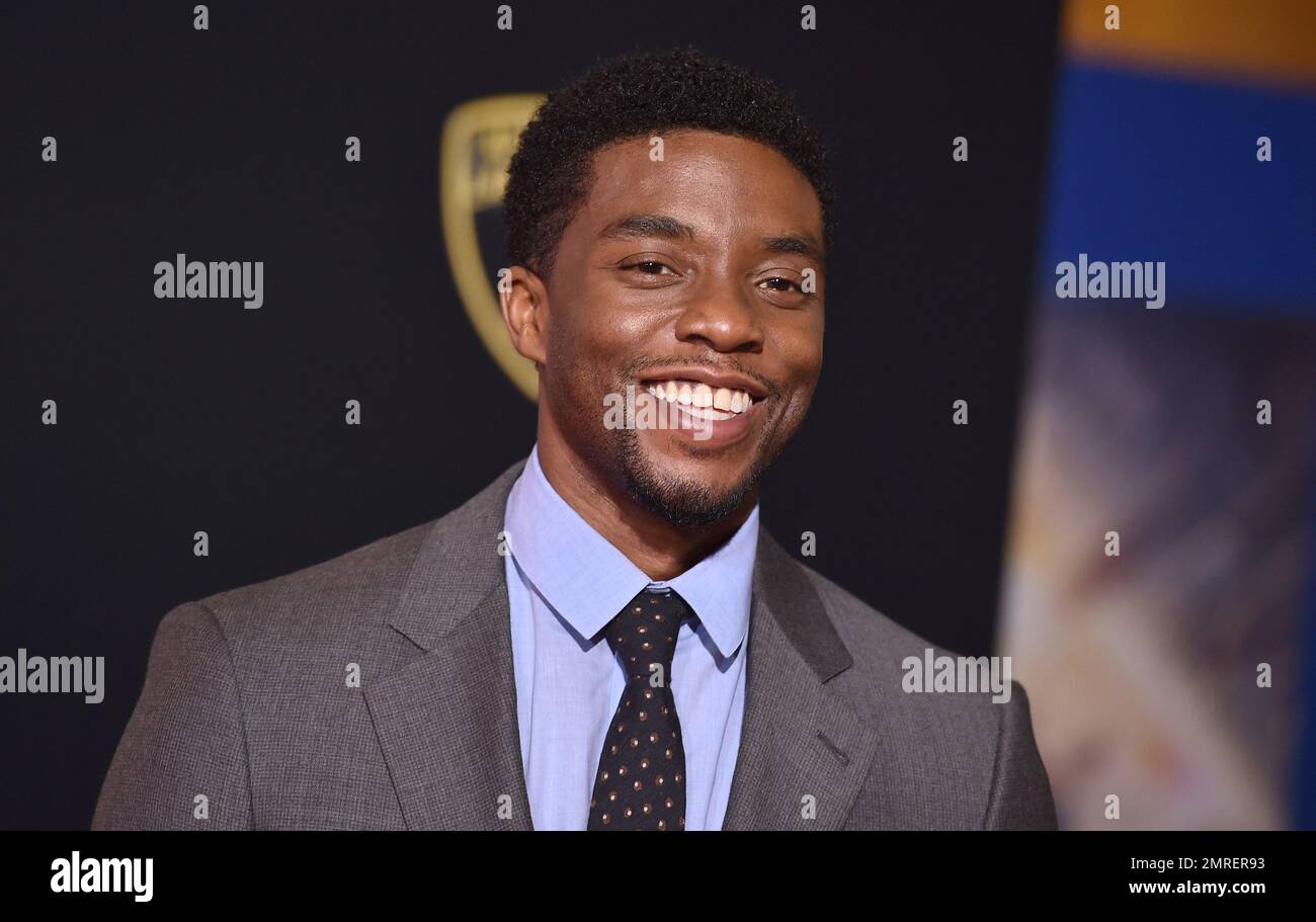 FILE - In this Thursday, Oct. 20, 2016, file photo, Chadwick Boseman ...