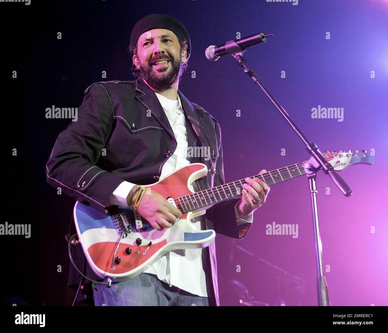 Dominican singer Juan Luis Guerra performs live in concert at the ...