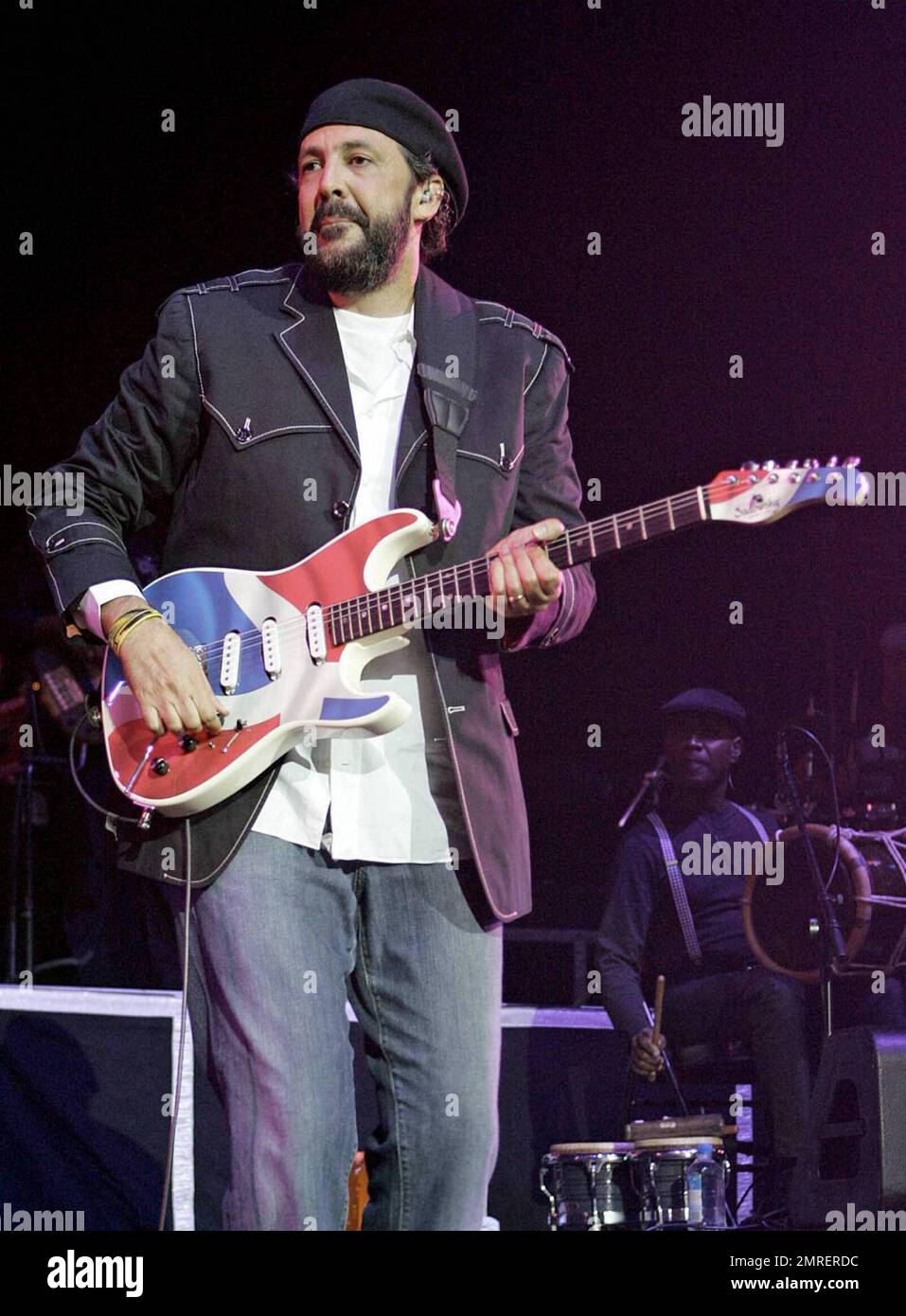 Dominican singer Juan Luis Guerra performs live in concert at the ...