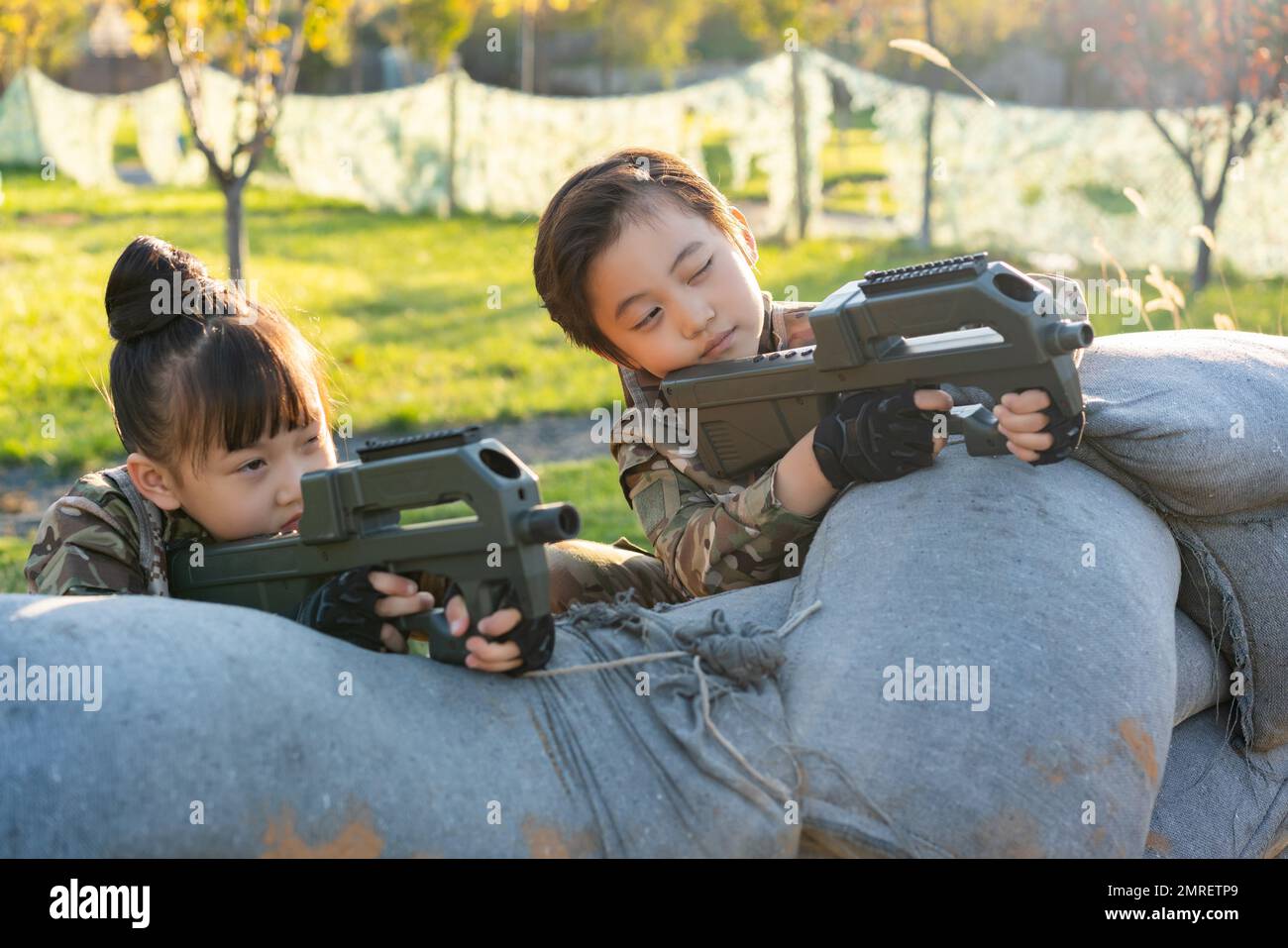 Happy children playing cs Stock Photo - Alamy