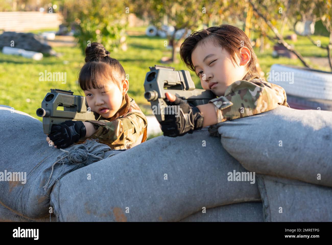 Happy children playing cs Stock Photo - Alamy