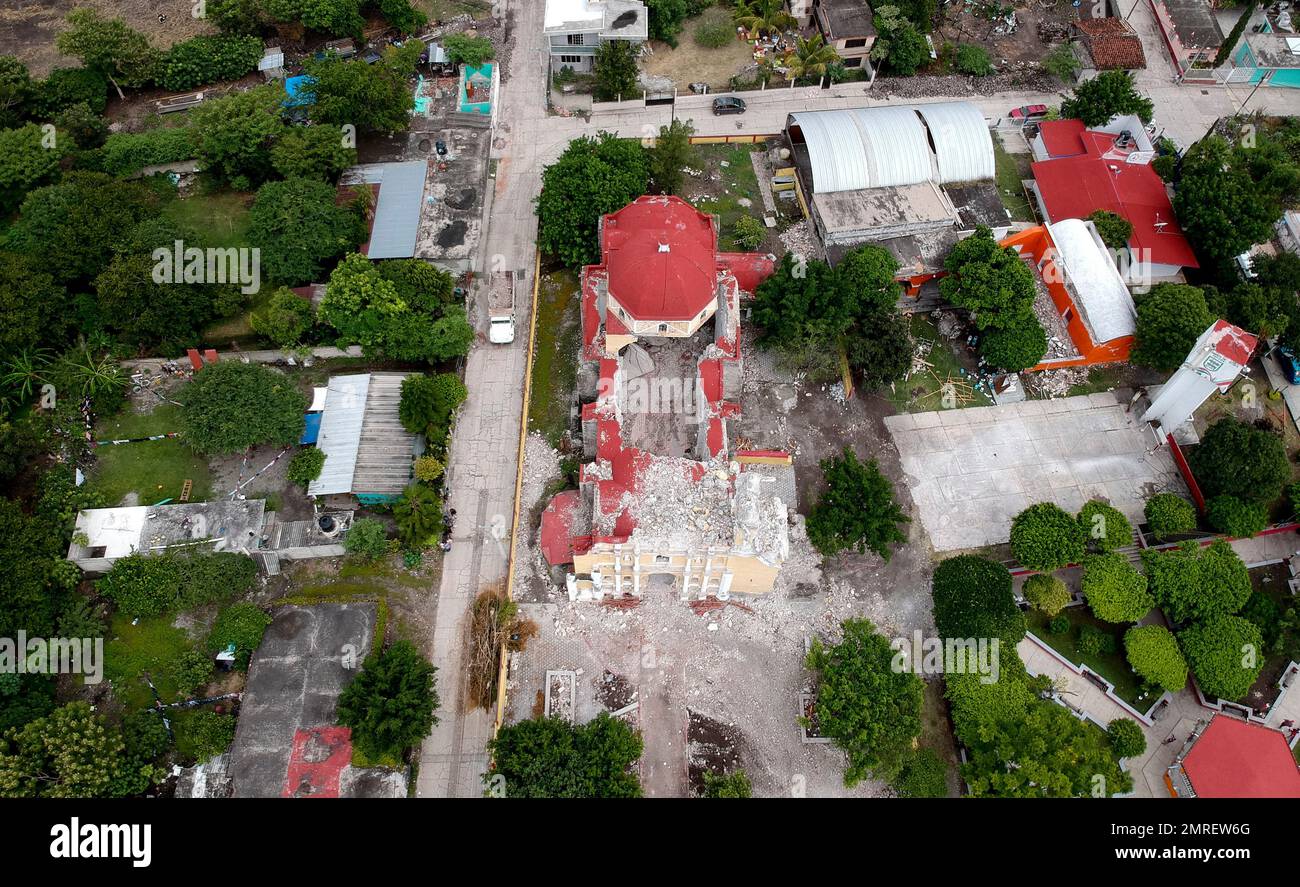 This Saturday, Sept. 23, 2017 photo shows a view of the Santiago ...