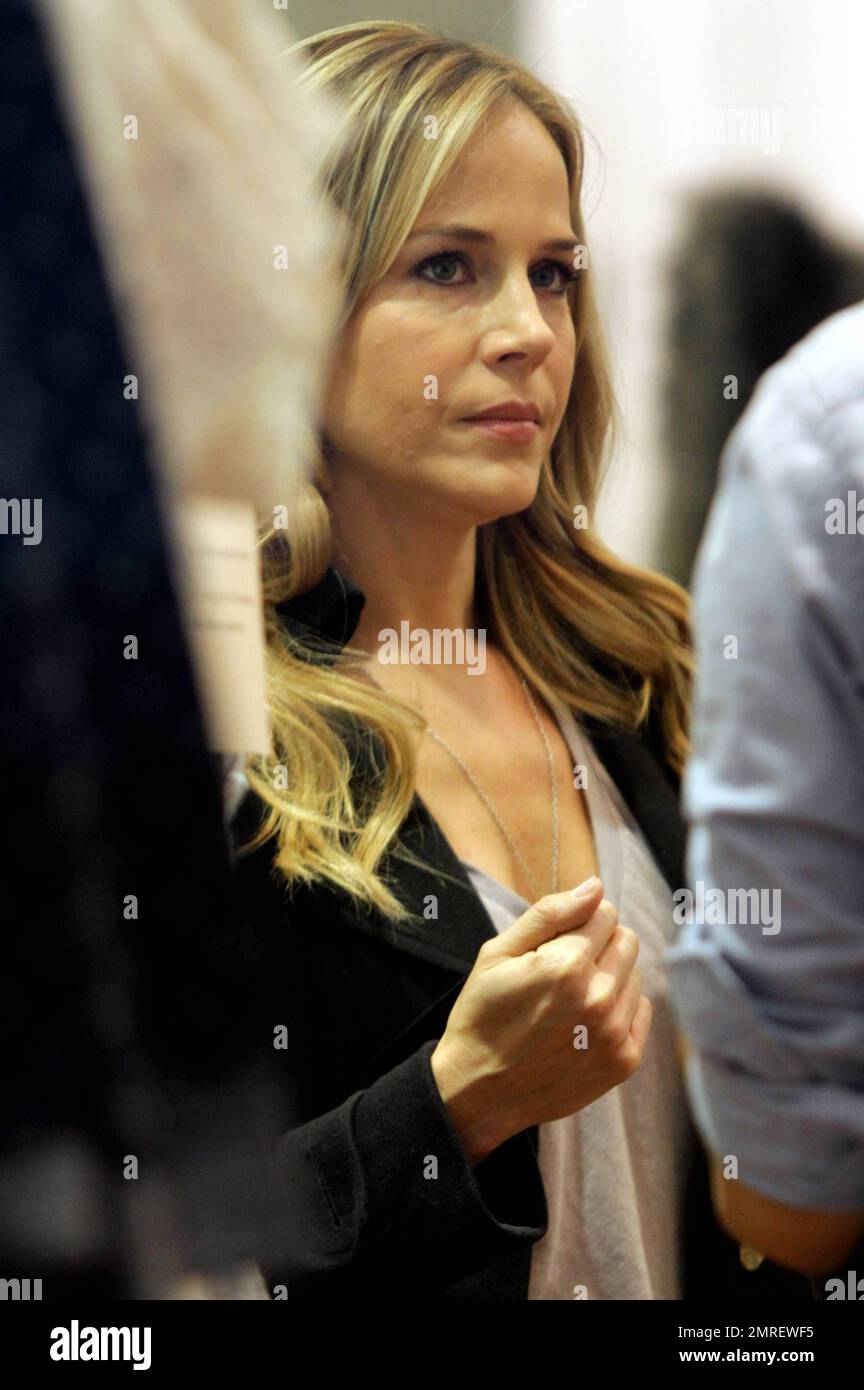 EXCLUSIVE!! Actress Julie Benz was seen hand in hand with fiance Rich ...