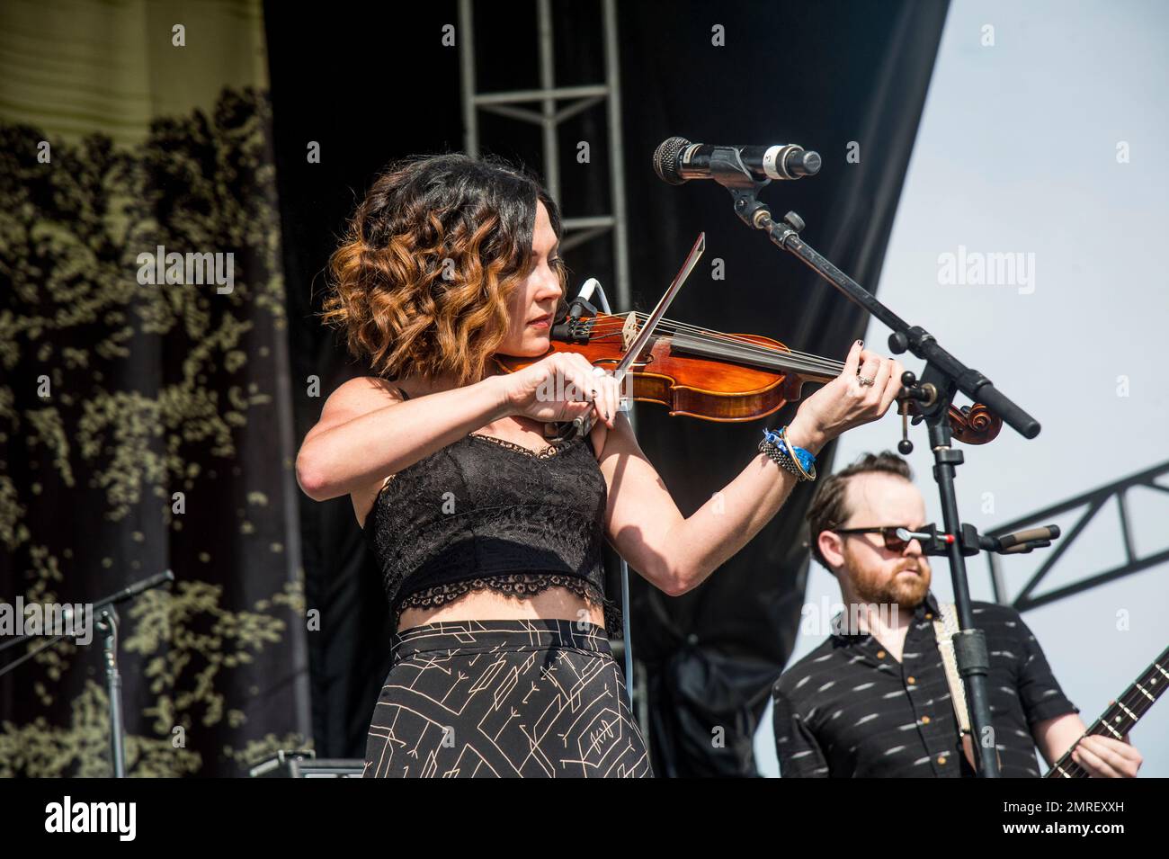Amanda Shires performs at the Pilgrimage Music and Cultural Festival on ...