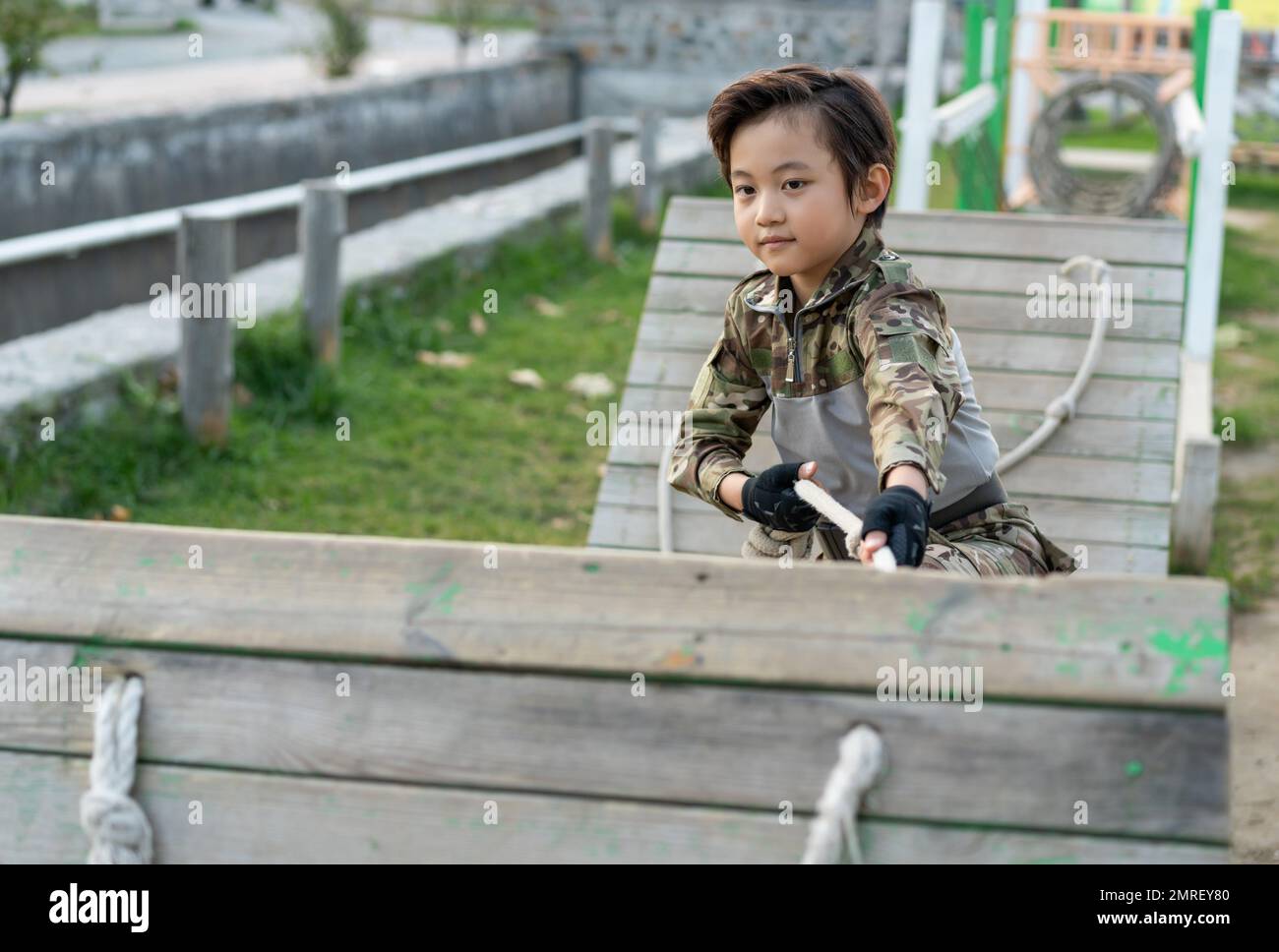 Happy boy playing cs Stock Photo - Alamy