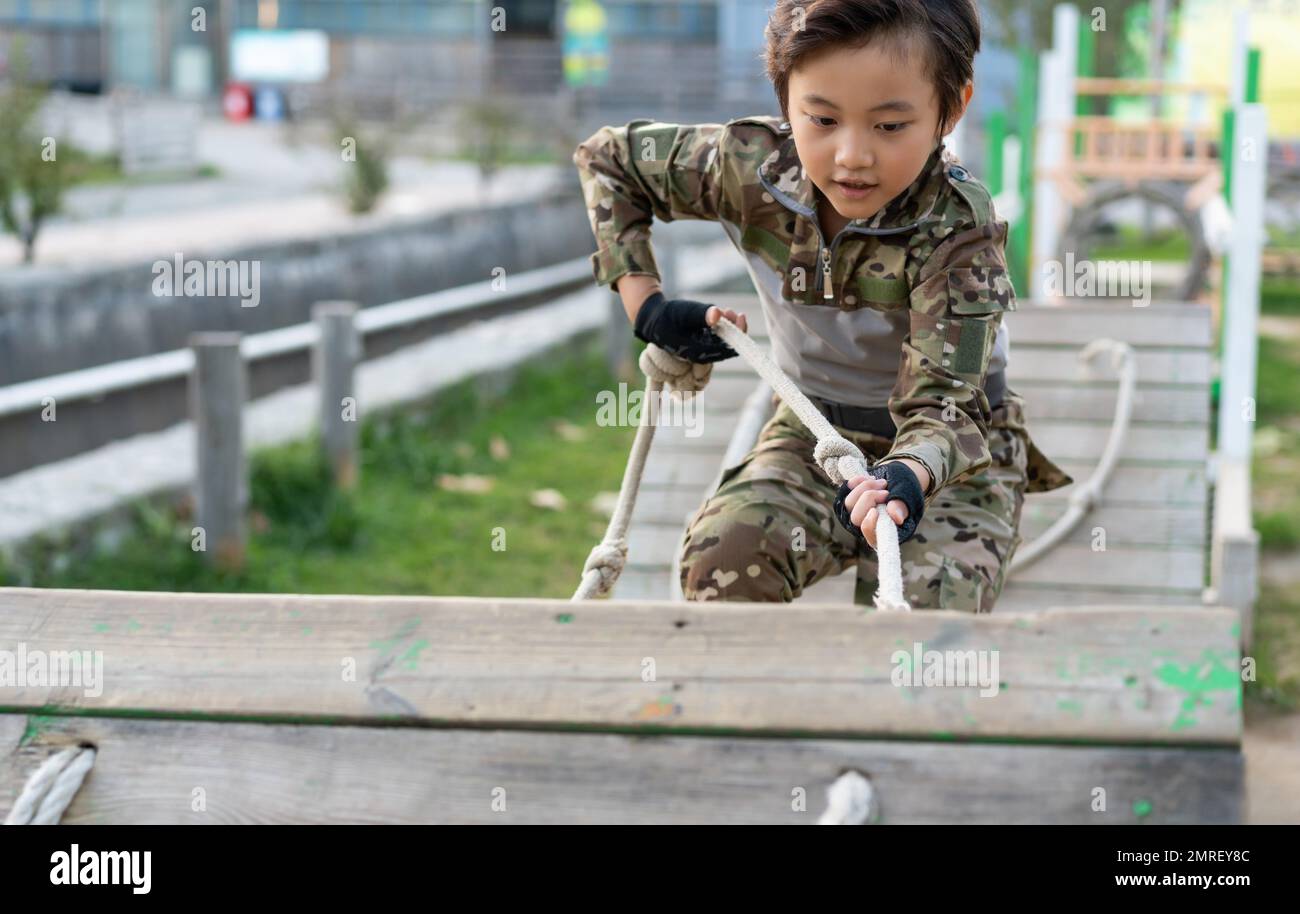 Happy boy playing cs Stock Photo - Alamy