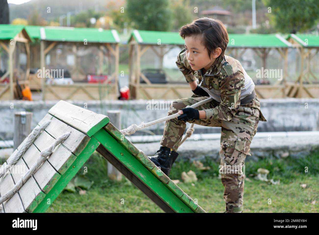 Happy boy playing cs Stock Photo - Alamy