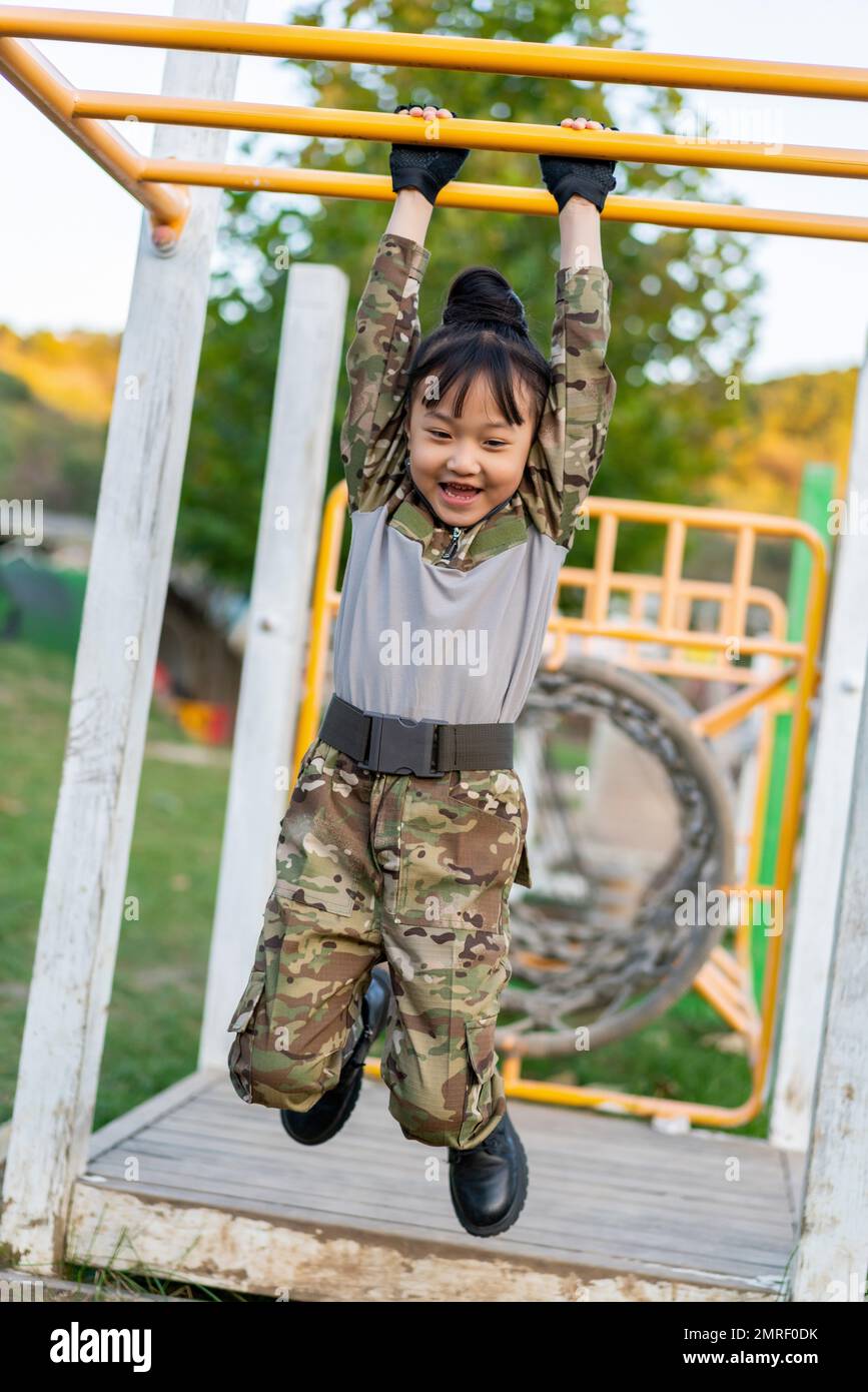 Happy girl playing cs Stock Photo - Alamy