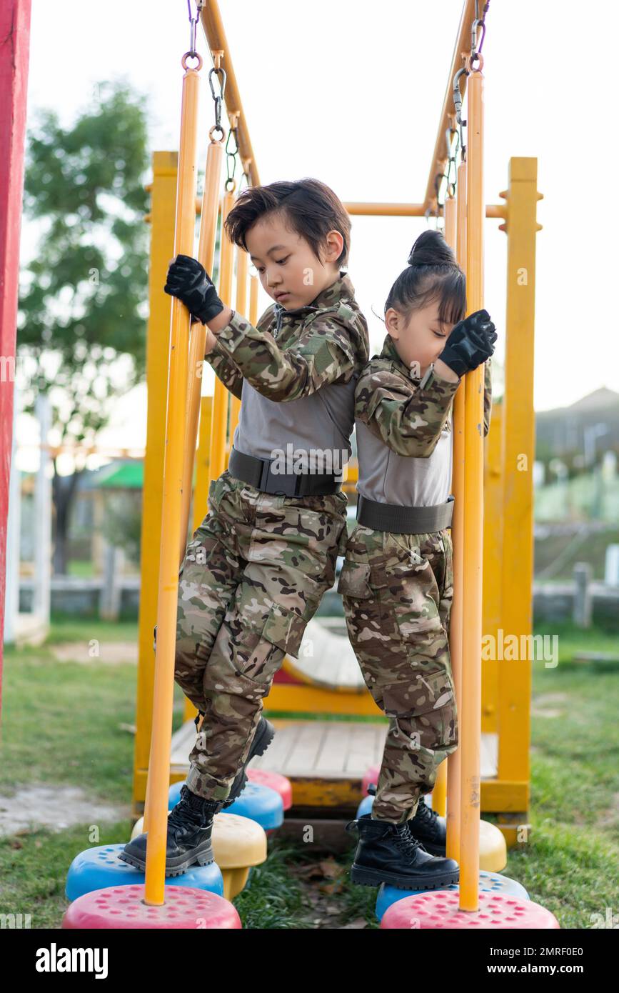 Happy children playing cs Stock Photo - Alamy