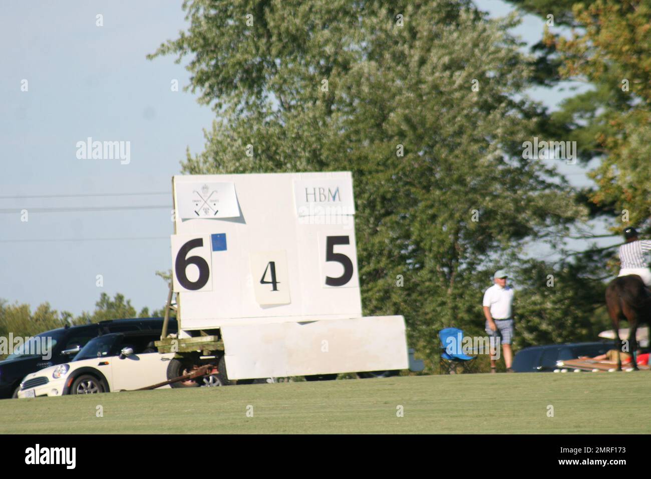Divot stomp at the Glennon Gallop 2022 Stock Photo - Alamy
